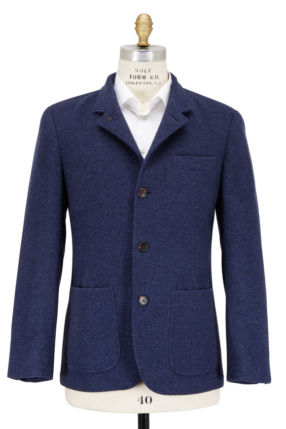 Men's Designer Outerwear from Cucinelli, Valentino, Manolo Blahnik, Akris & more