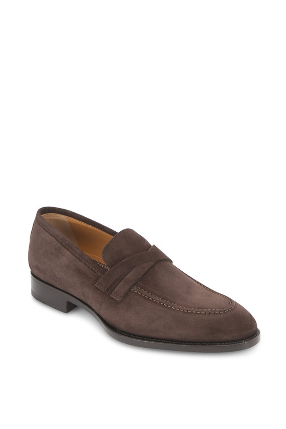 Men's Designer Loafers from Cucinelli, Valentino, Manolo Blahnik, Akris & more