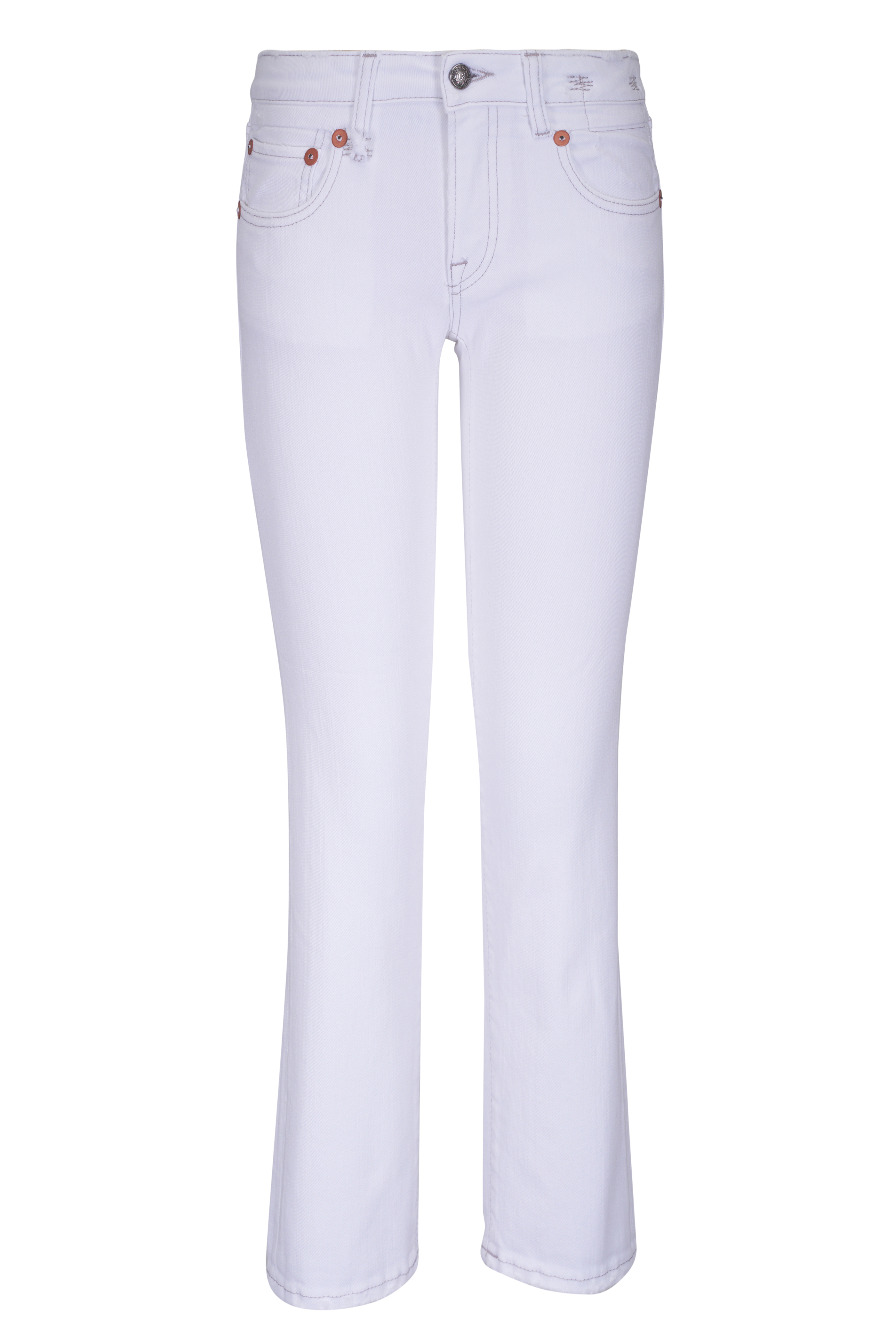 R13 - Boy Straight Mire Blue Stretch Jean | Mitchell Stores R13 - Boy Straight Mire Blue Stretch Jean | Mitchell Stores