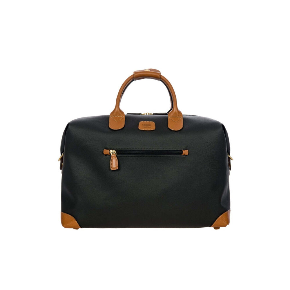 Brics - Firenze 18â Cargo Duffle Bag in Black | Mitchell Stores