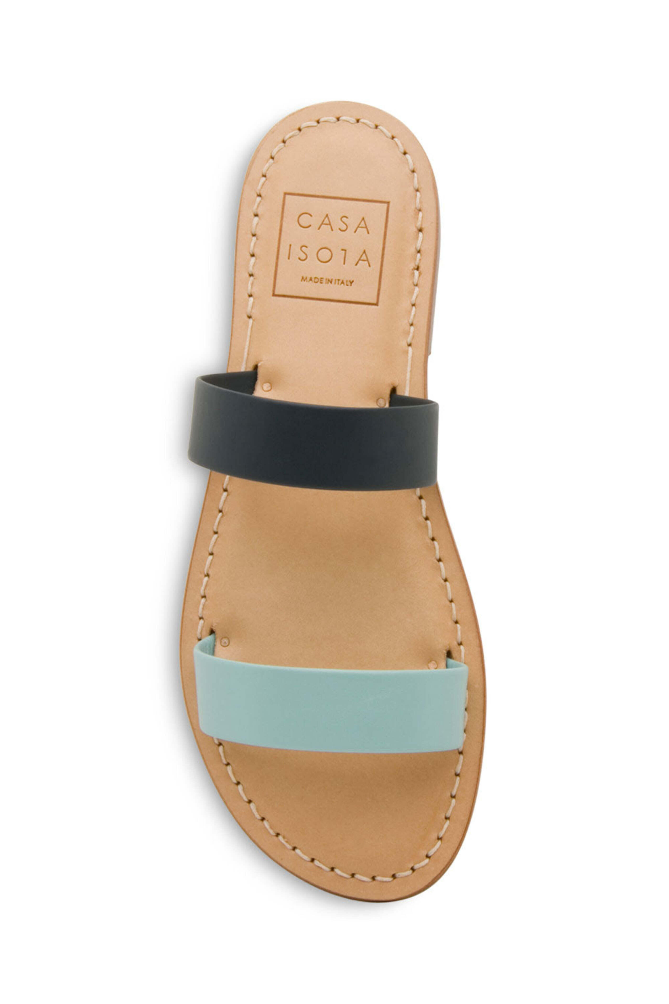 Casa Isota - Elba Sandal in Marino And Cielo | Mitchell Stores