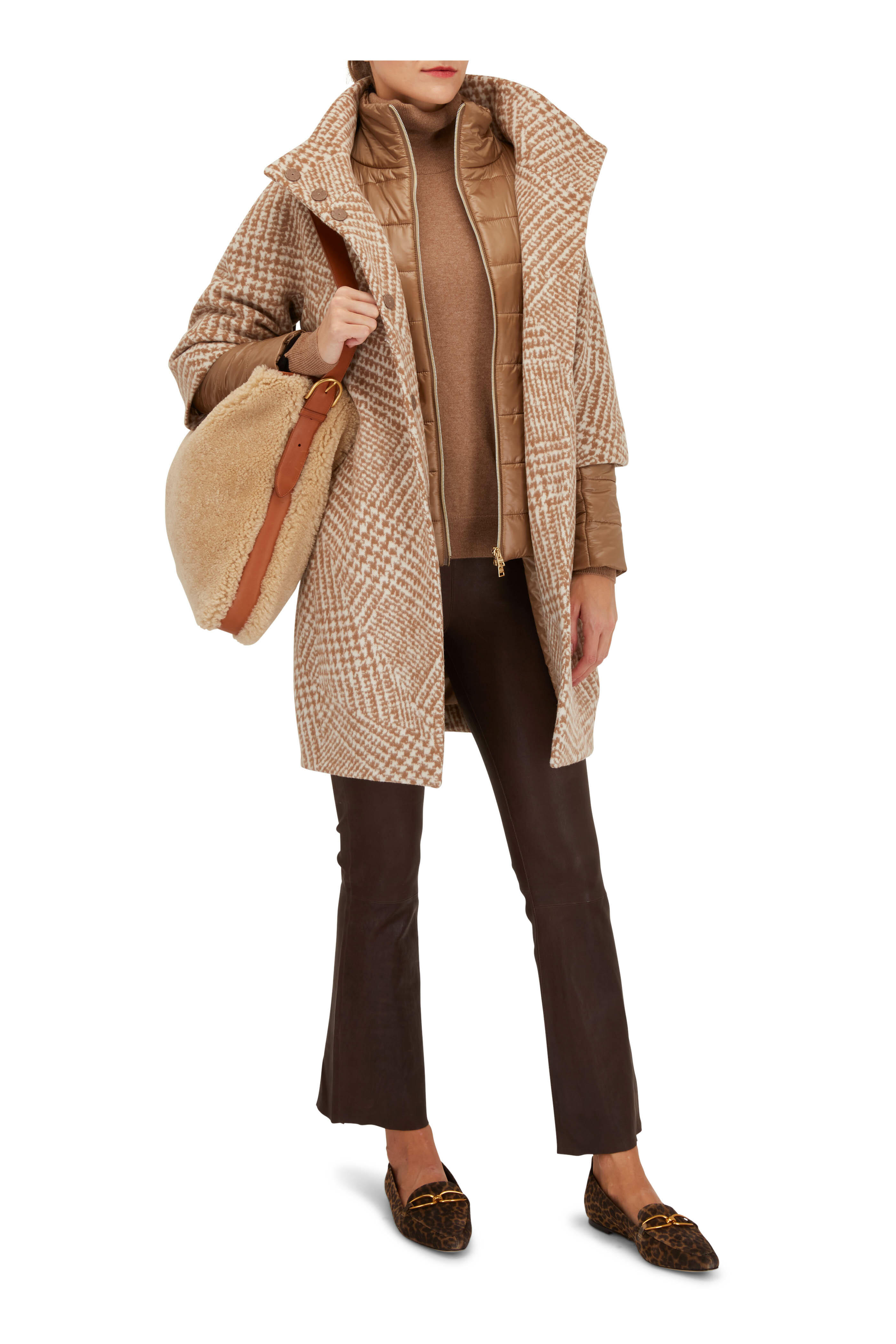 Chinti & Parker - Neutral Colorblock Wool-Cashmere Boyfriend Sweater