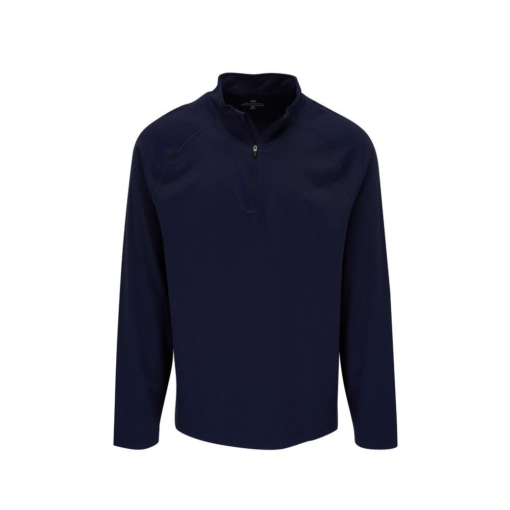 Rhone Apparel - Session Navy Blue Quarter Zip Pullover