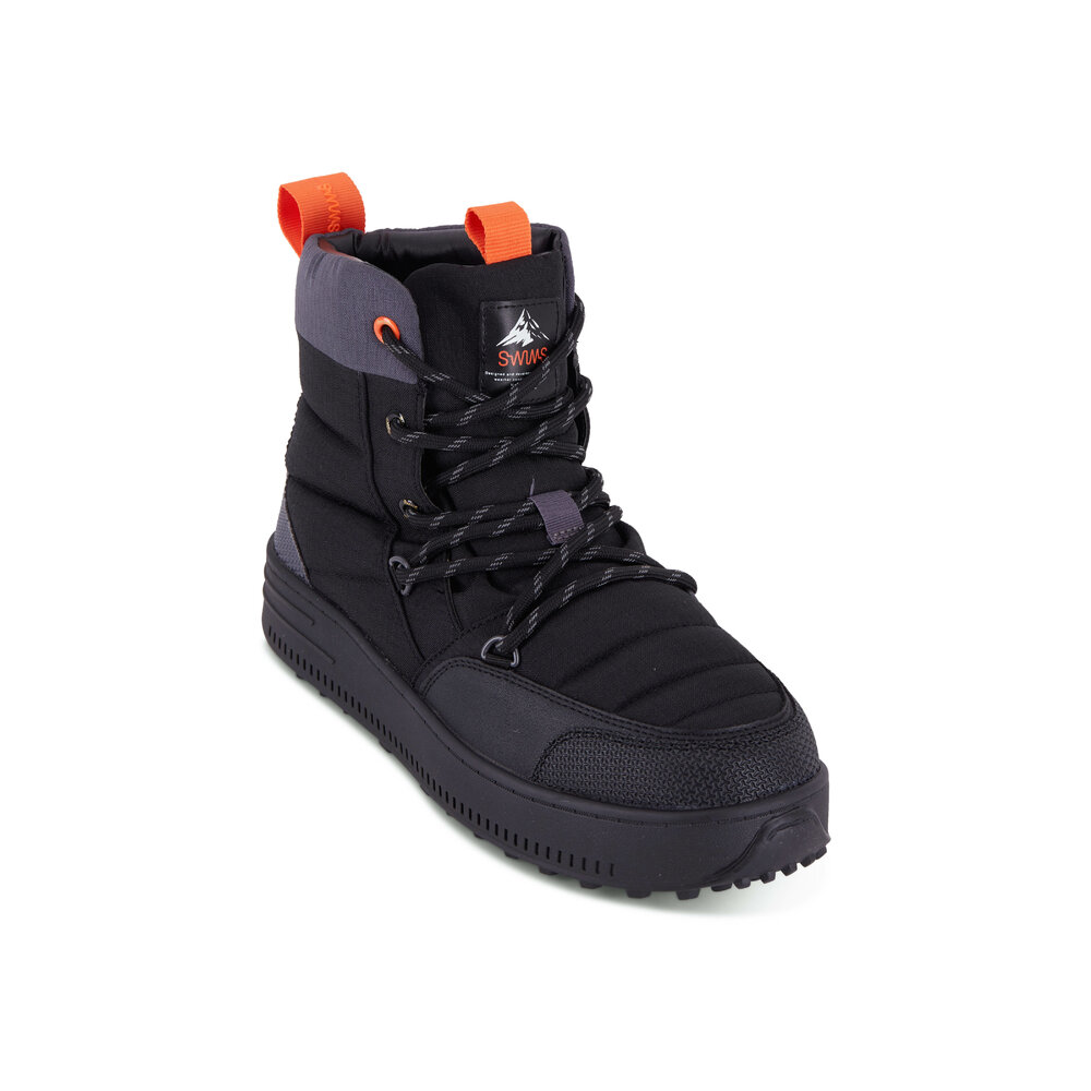 Swims - Snow Runner Black Boot | Mitchell Stores