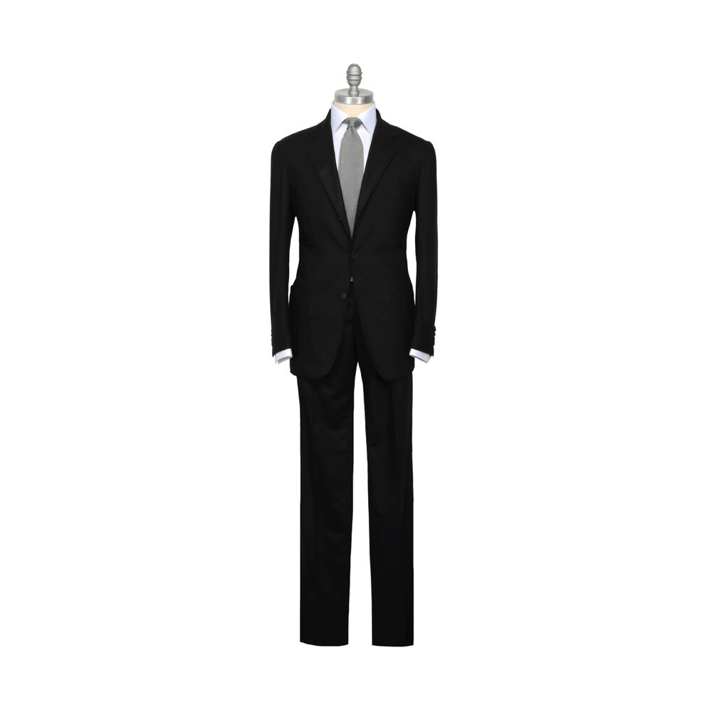 KNT - Solid Black Suit | Mitchell Stores