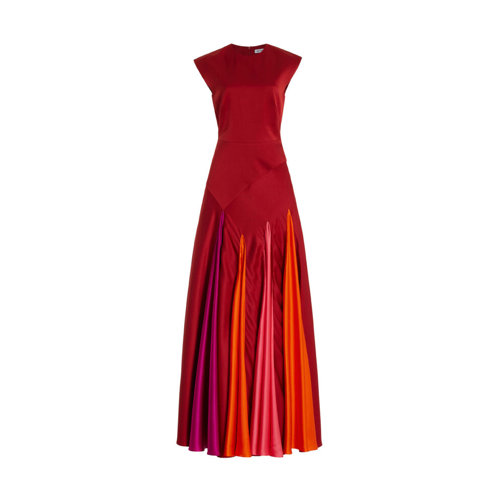 E.stott - Rust Iona Long Dress | Mitchell Stores