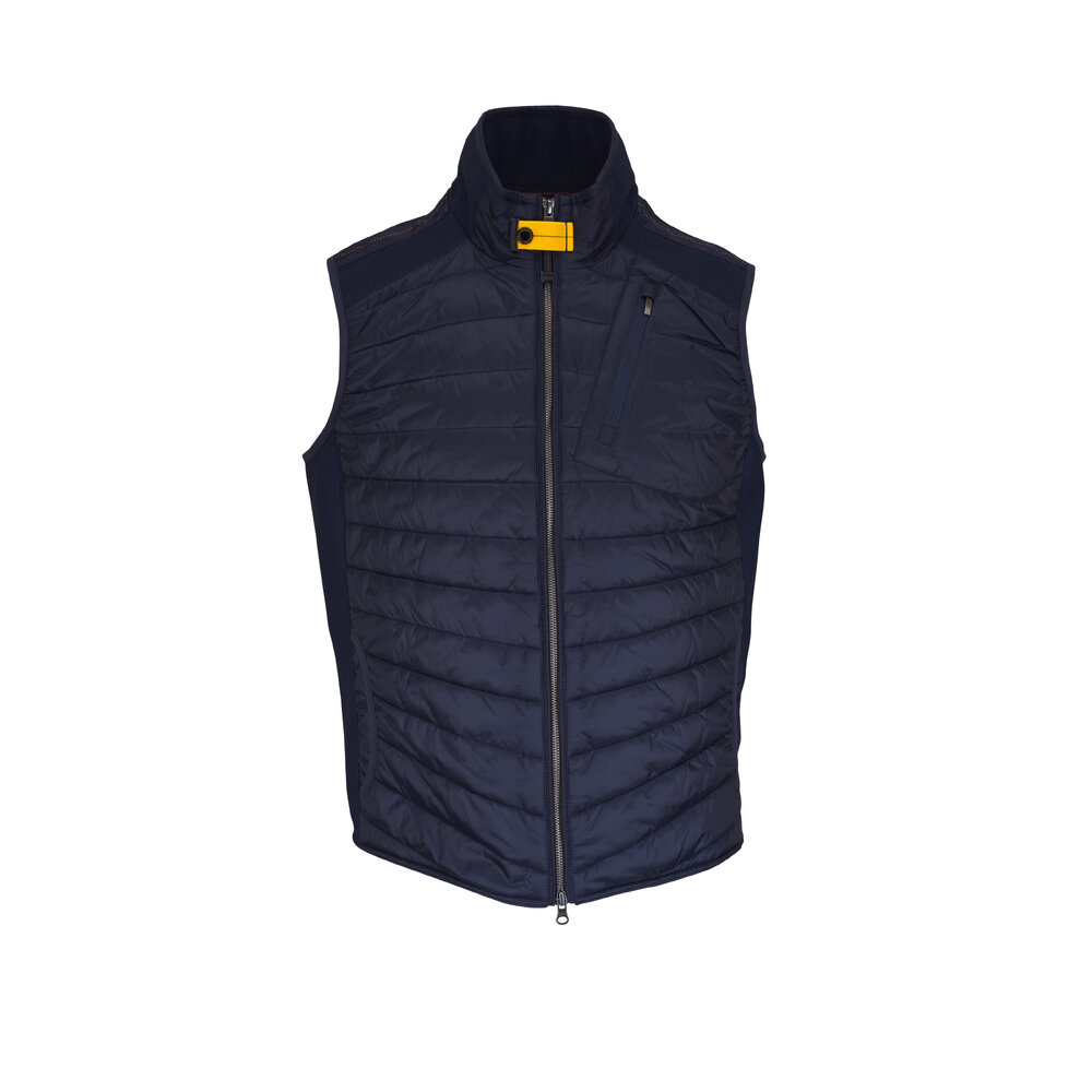 Parajumpers - Zavier Navy Blue Hybrid Vest | Mitchell Stores