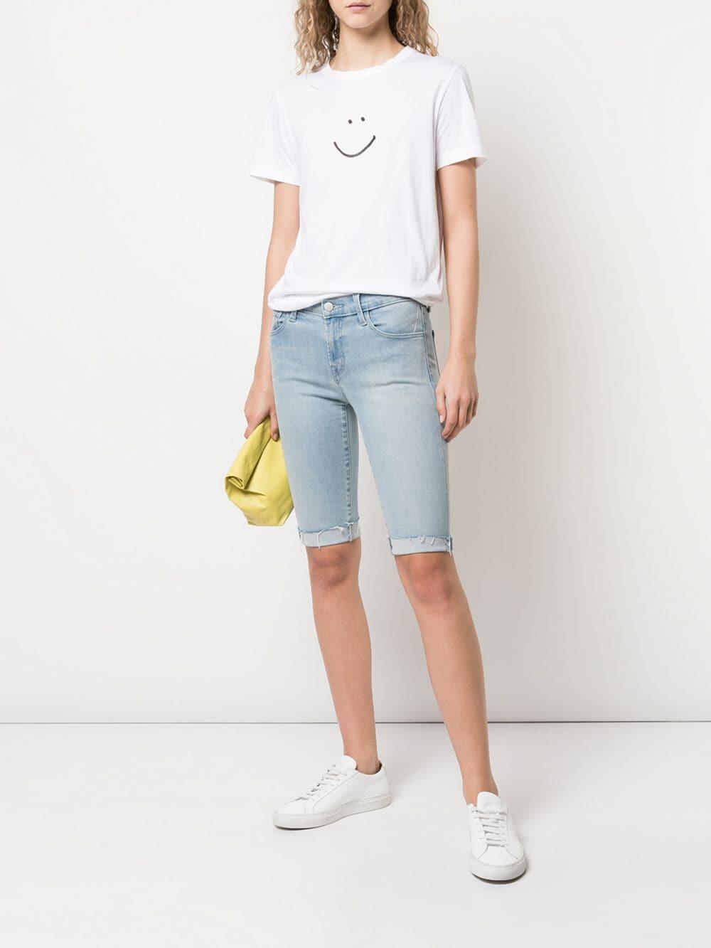 J Brand - Verity Denim Bermuda Shorts | Mitchell Stores