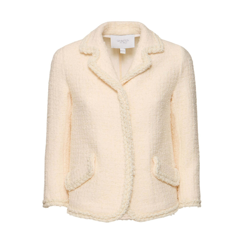 Giambattista Valli - Ivory Boucle Jacket | Mitchell Stores
