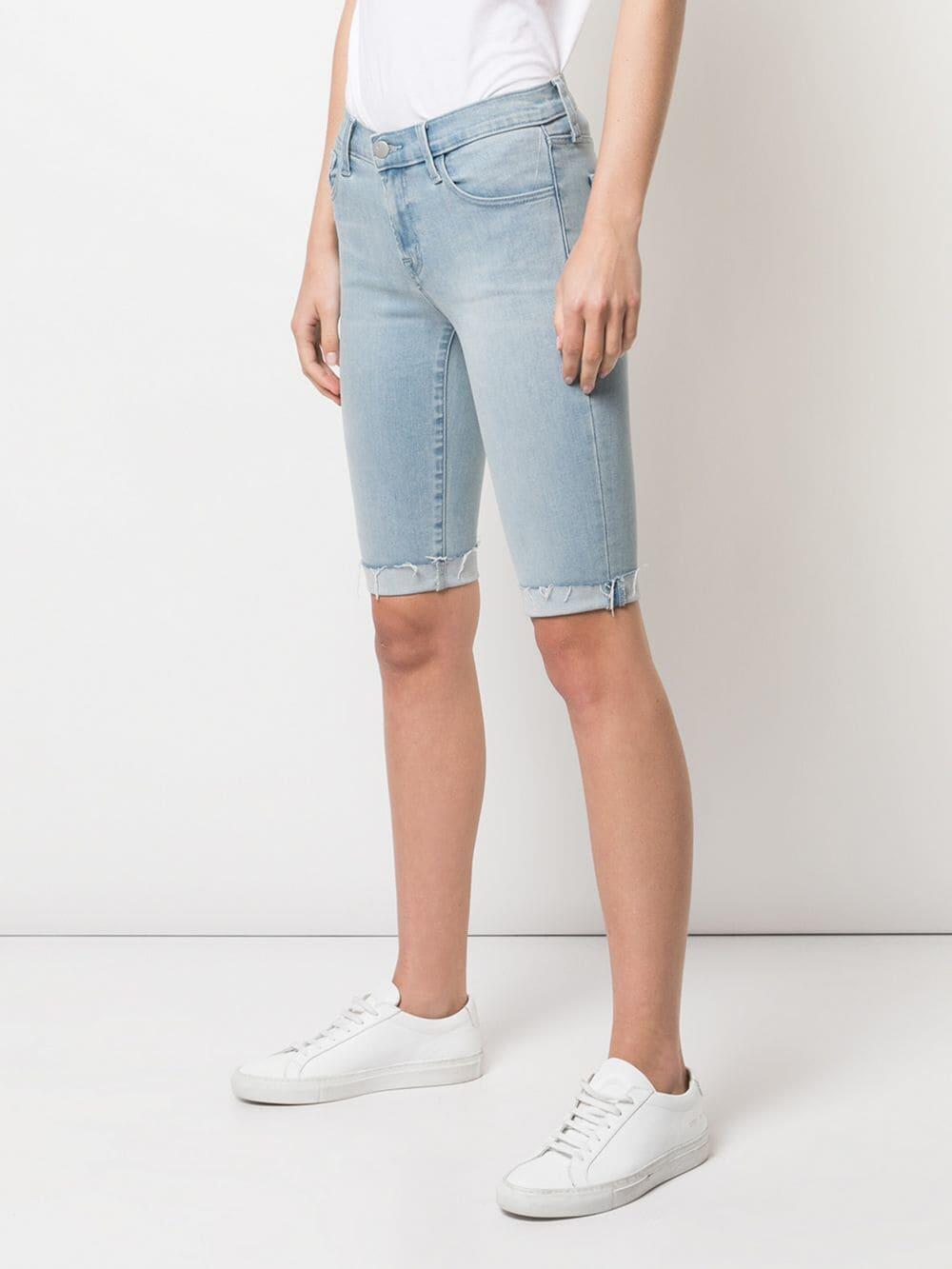 J Brand - Verity Denim Bermuda Shorts | Mitchell Stores