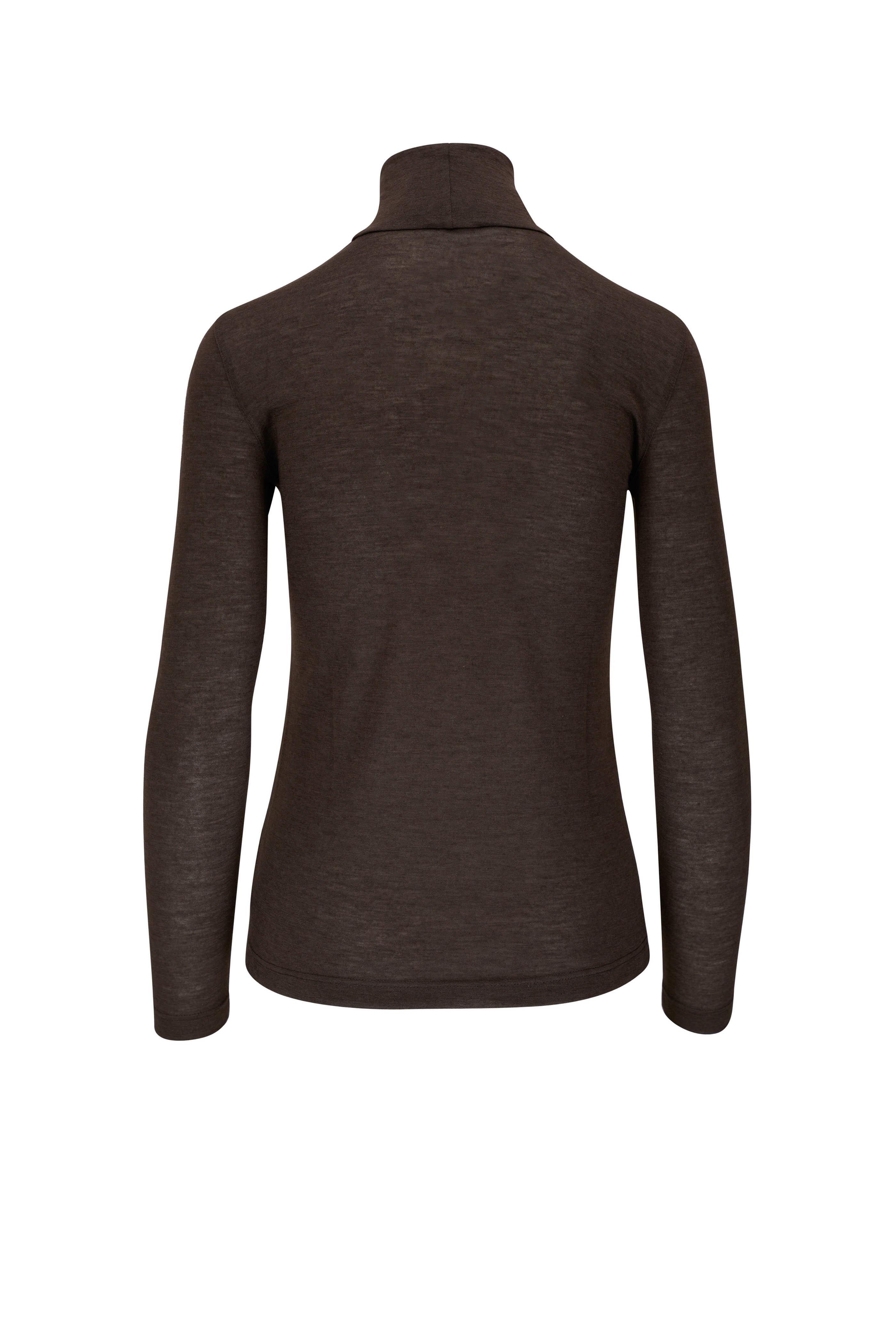 Akris - Mocca Cashmere & Silk Turtleneck | Mitchell Stores
