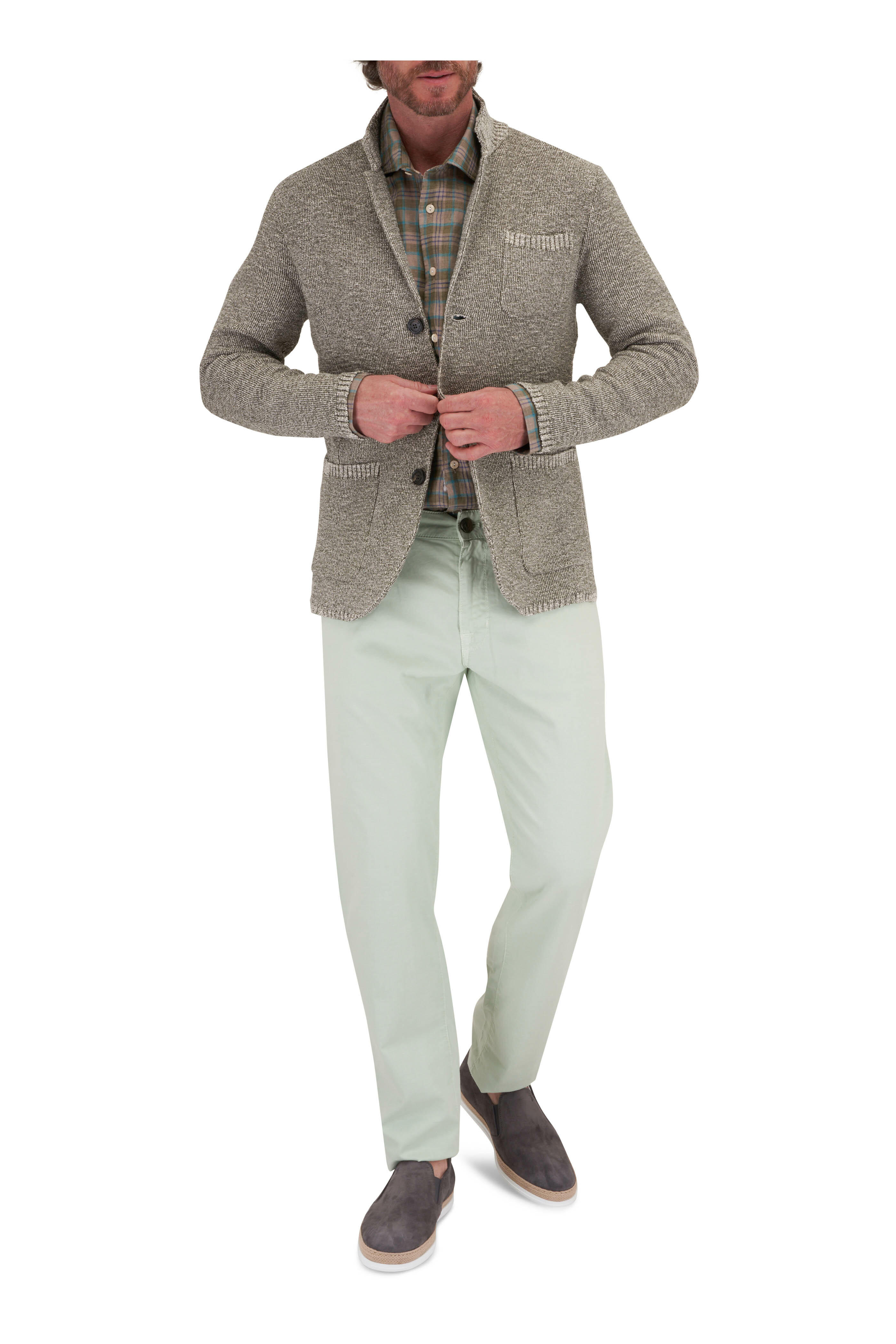 PT Torino - Jazz Mint Dyed Five Pocket Pant | Mitchell Stores