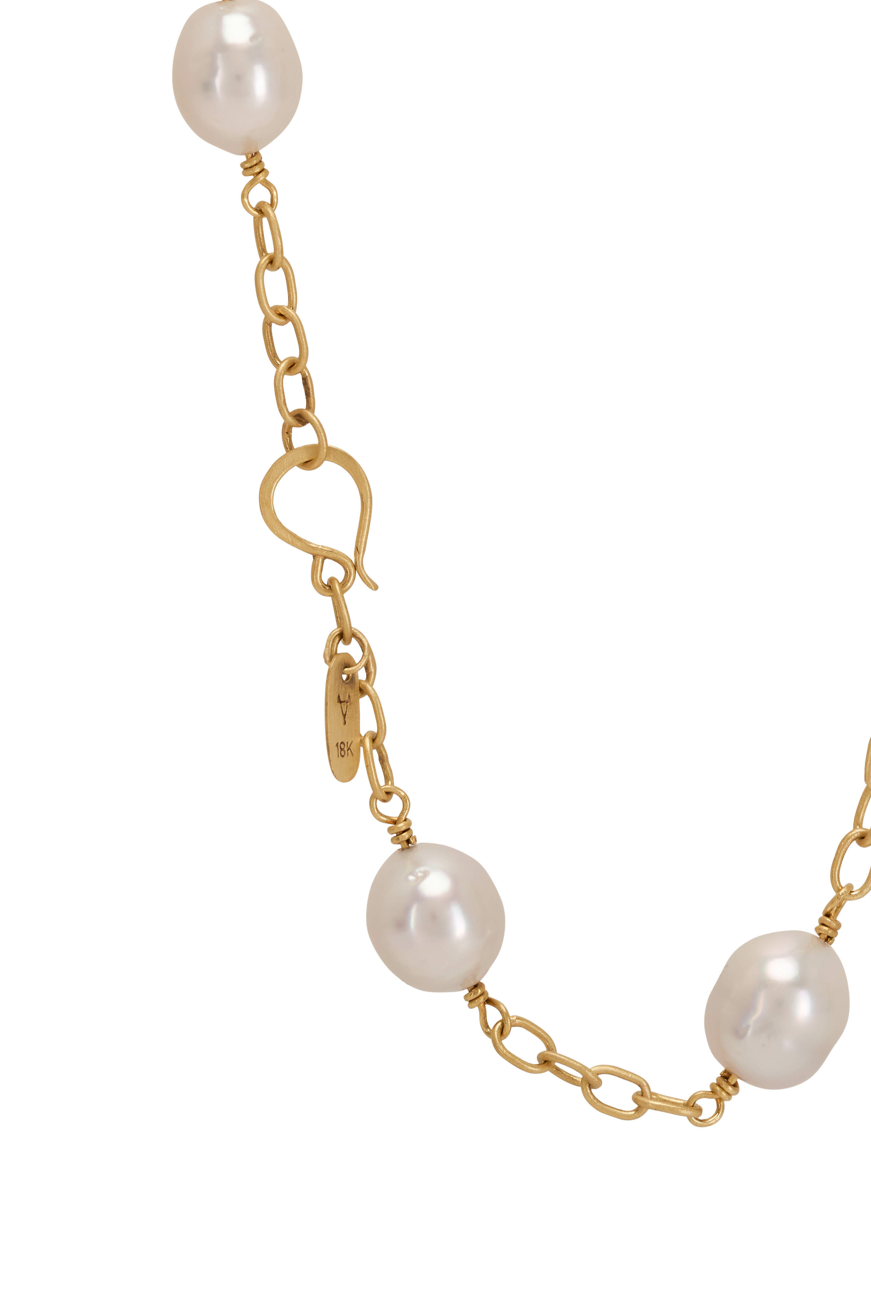 Mindy Fox - South Sea Pearl Station Necklace | Mitchell Stores