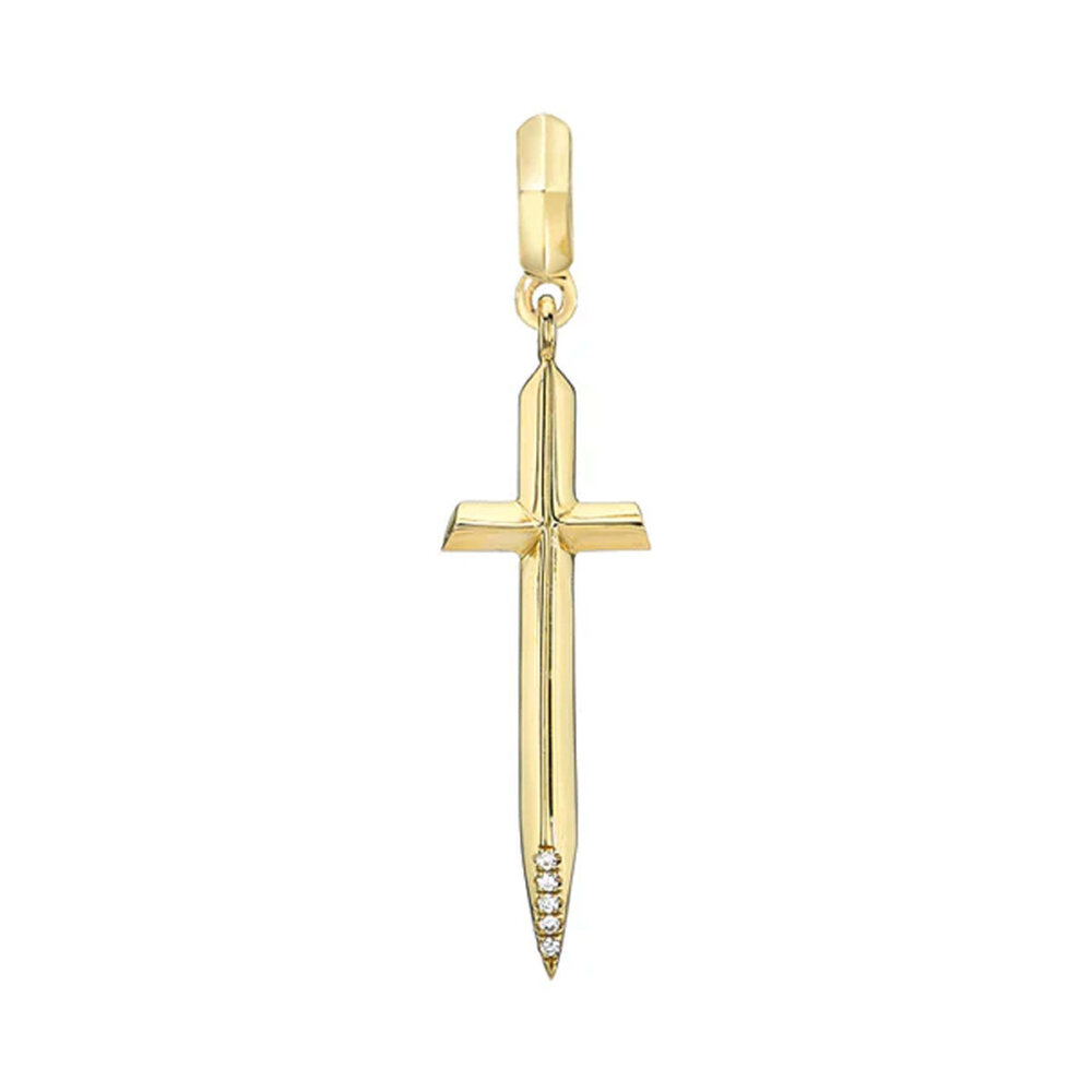 Dru - Diamond Dagger Pendant | Mitchell Stores