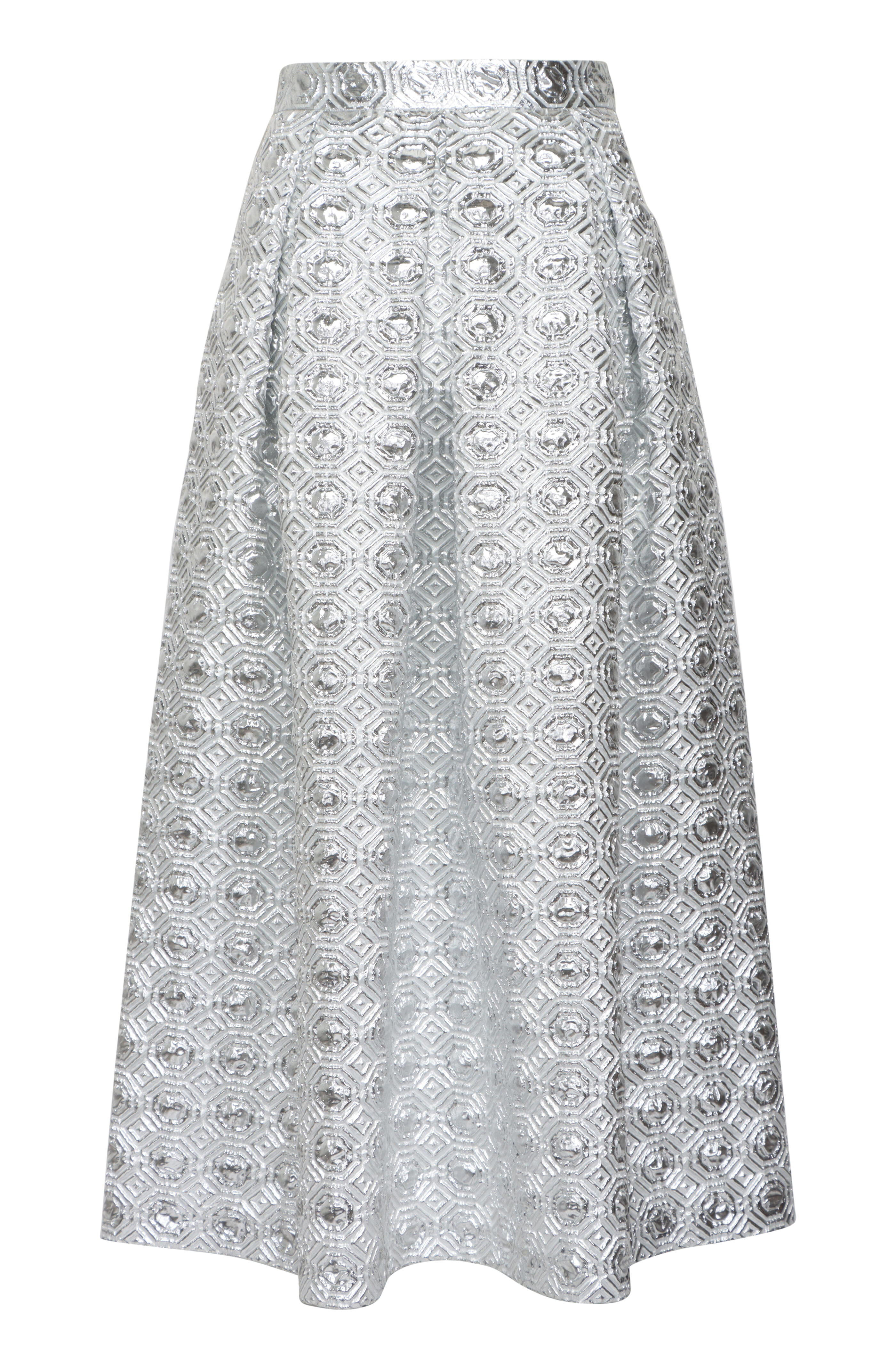 Lunatica - Silver Octagon Aline Skirt | Mitchell Stores