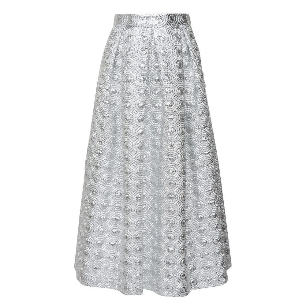Lunatica - Silver Octagon Aline Skirt | Mitchell Stores