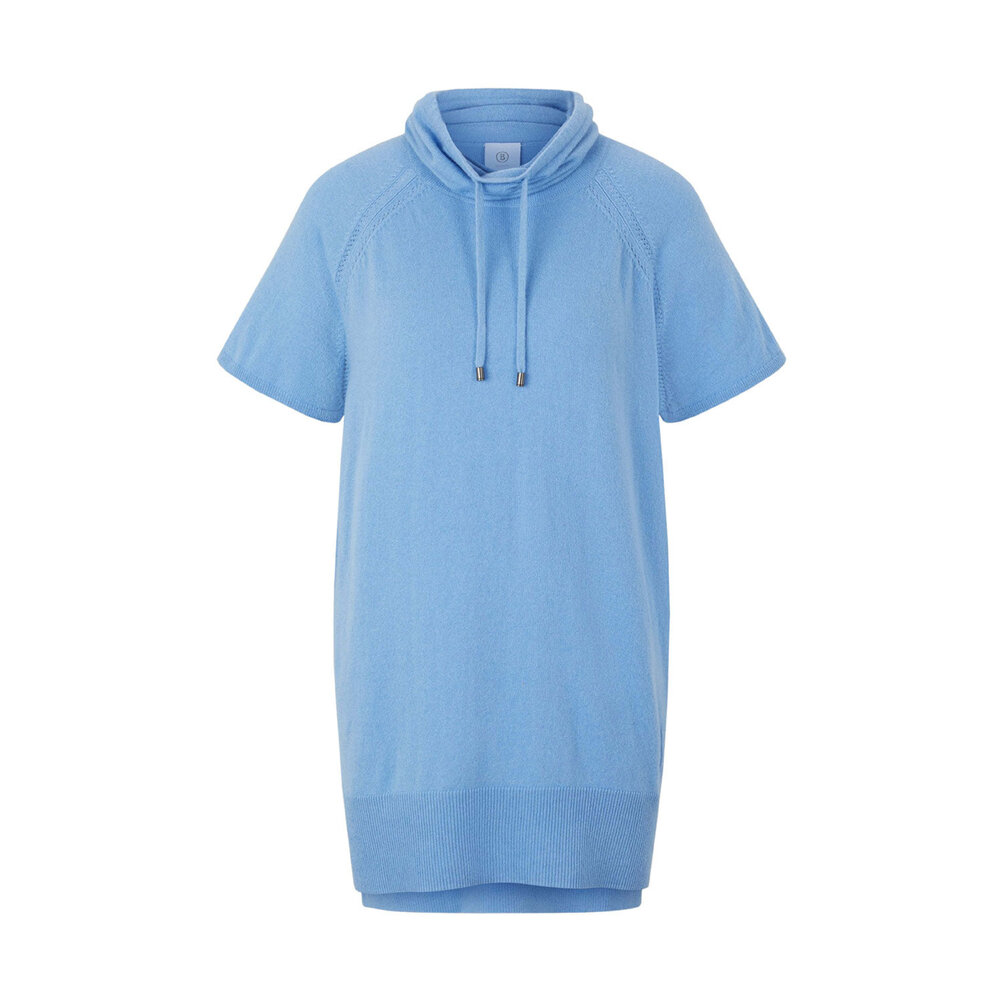 Bogner - Spring Blue Short Sleeve Sweater Dress | Mitchell Stores