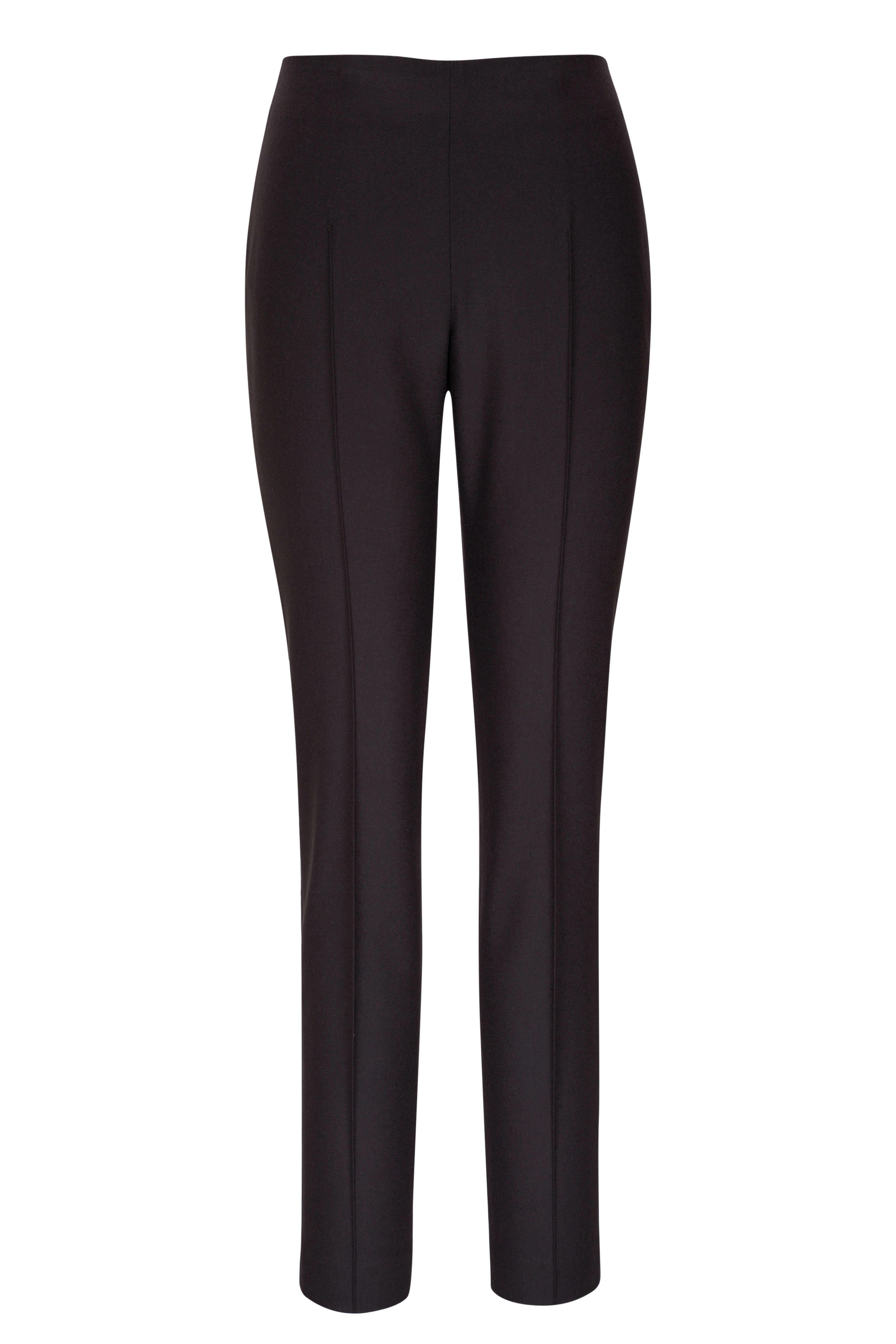 Akris - Melissa Mocca Wool Flannel Pant | Mitchell Stores