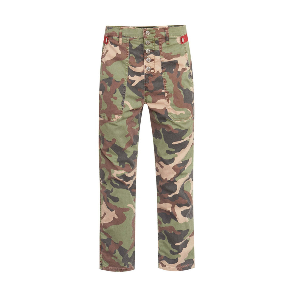 Veronica Beard - Camo Straight Leg Arya Pant | Mitchell Stores