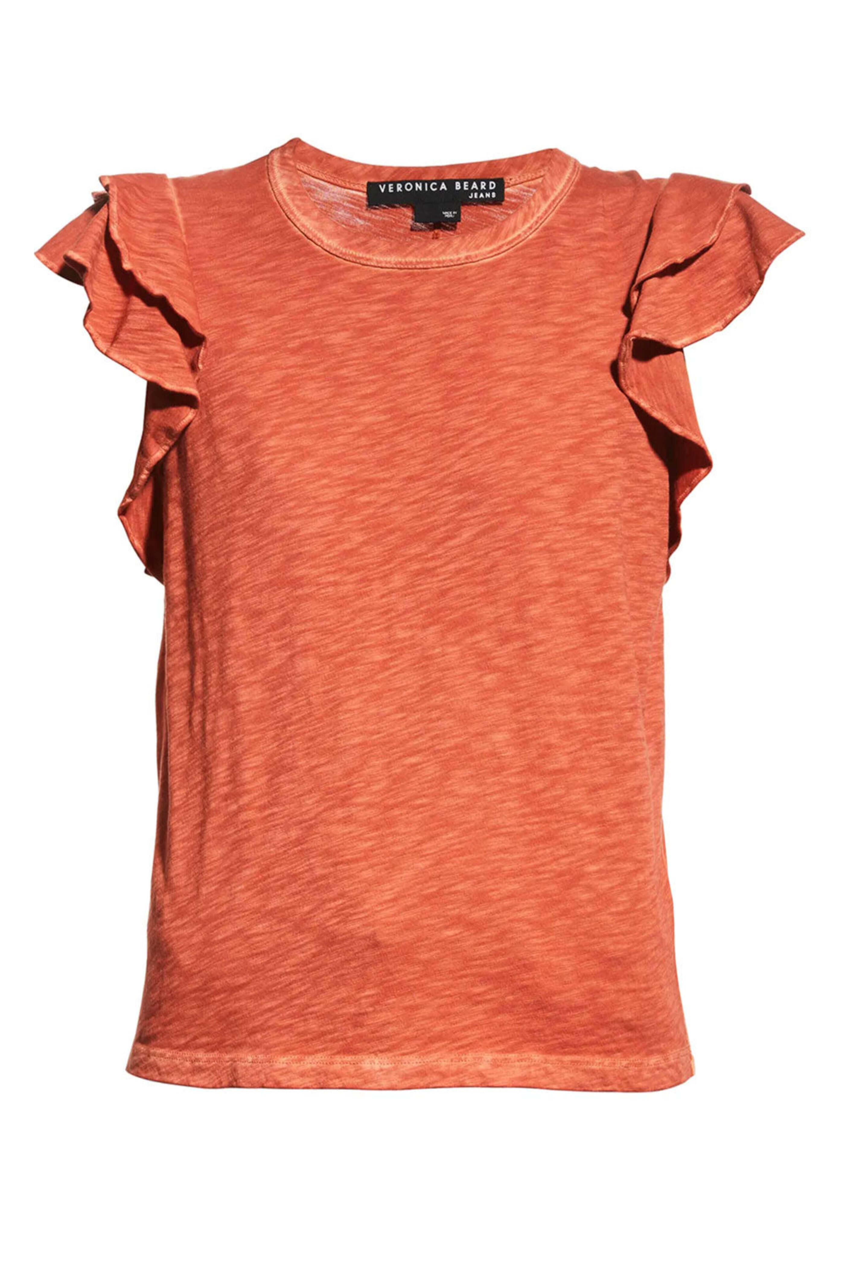 Veronica Beard - Rust Akeela Tee | Mitchell Stores