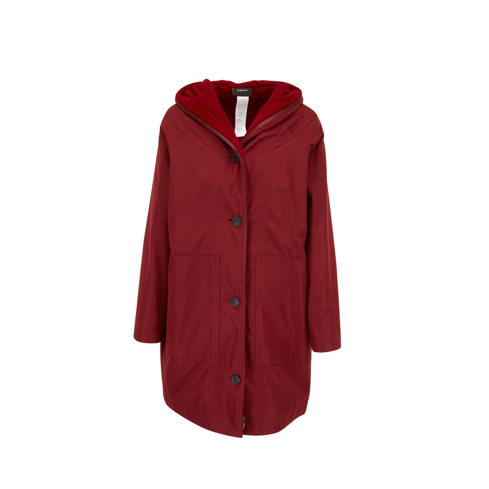 Akris - Bellevue Red 2-In-1 Coat | Mitchell Stores