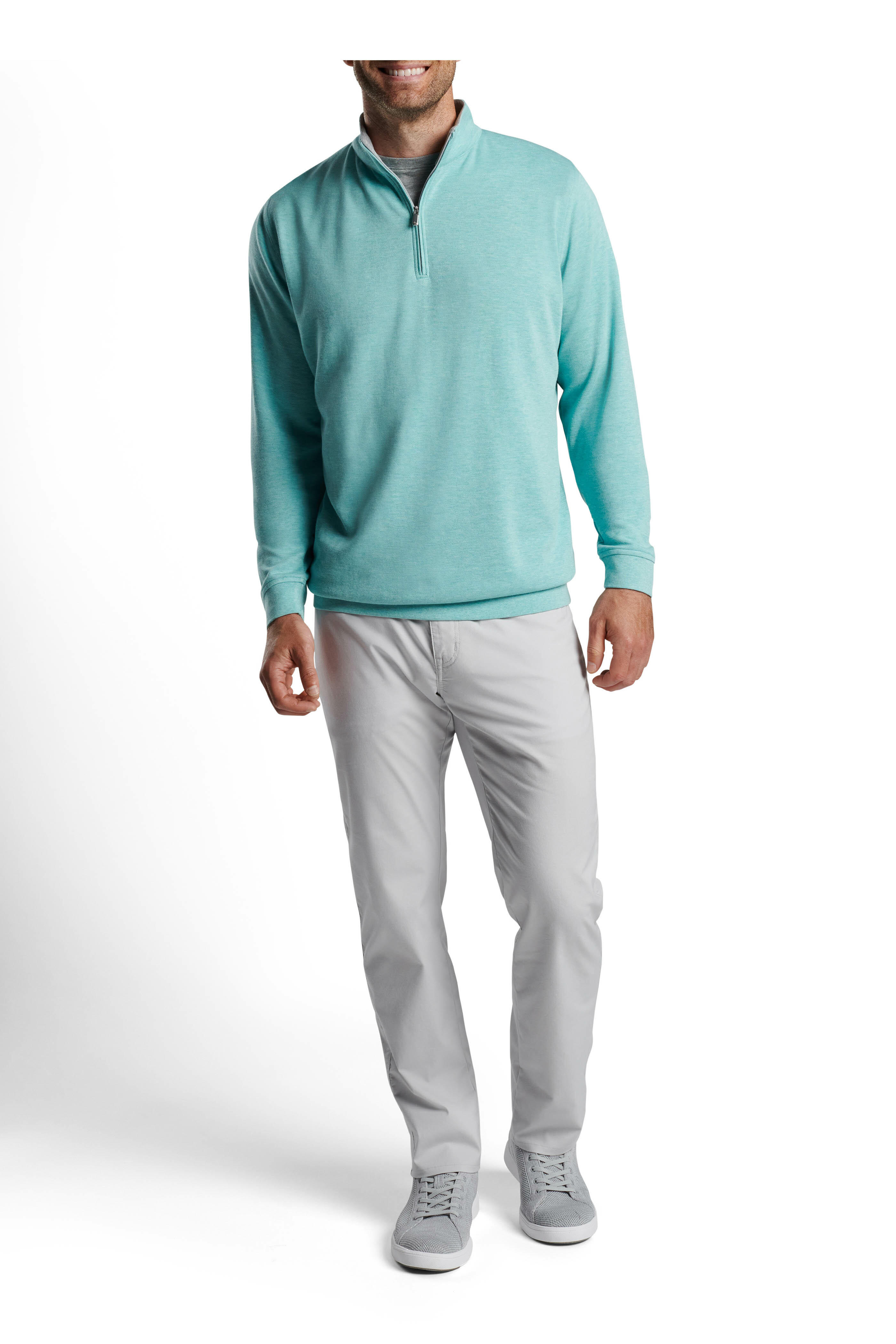 Peter Millar - Cloud Crown Comfort Quarter Zip Pullover