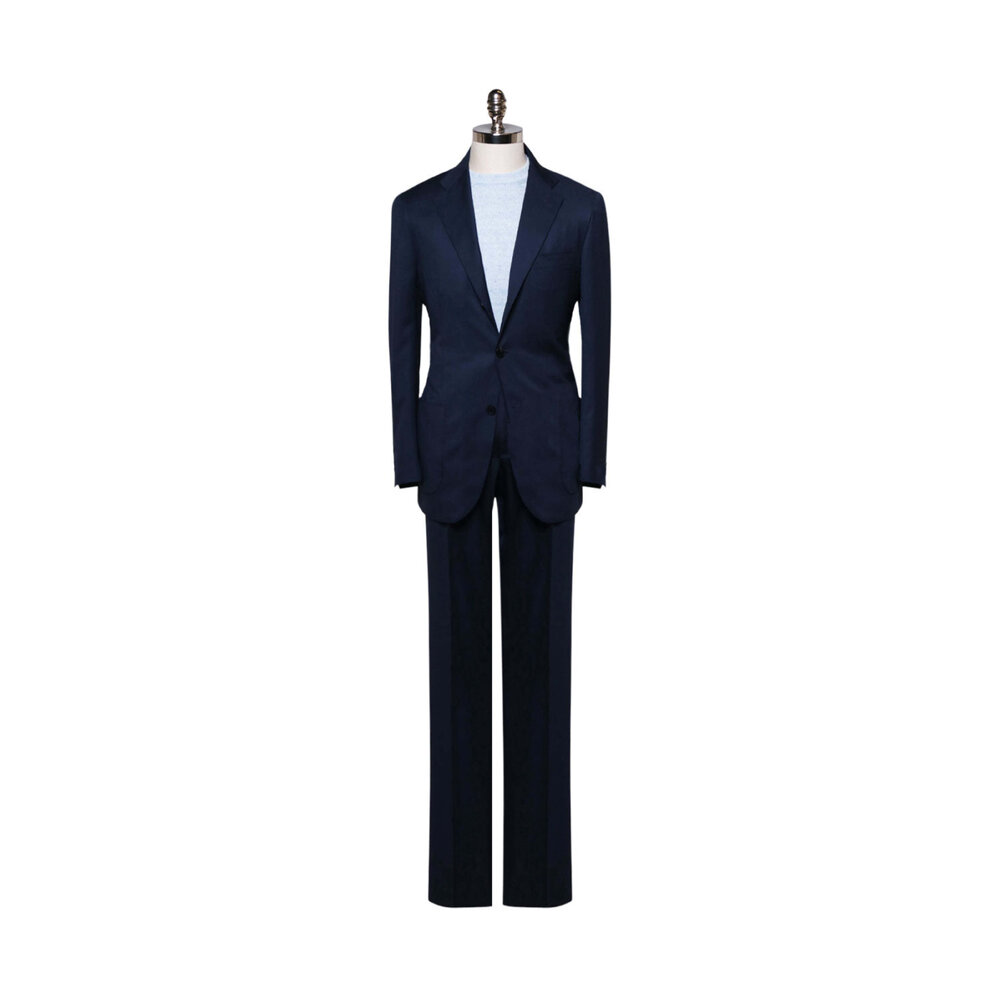 KNT - Petrol Wool Suit | Mitchell Stores
