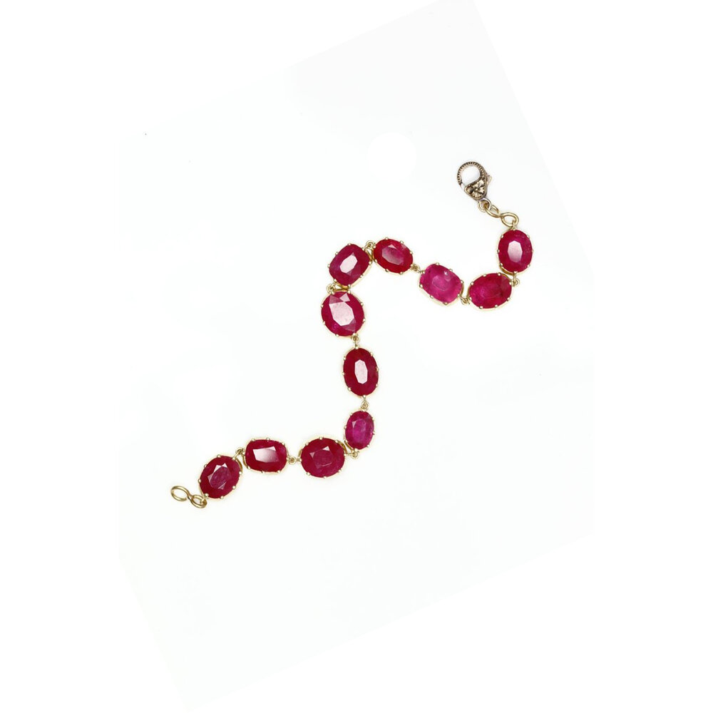 Sylva & Cie - Zambian Ruby Bracelet | Mitchell Stores