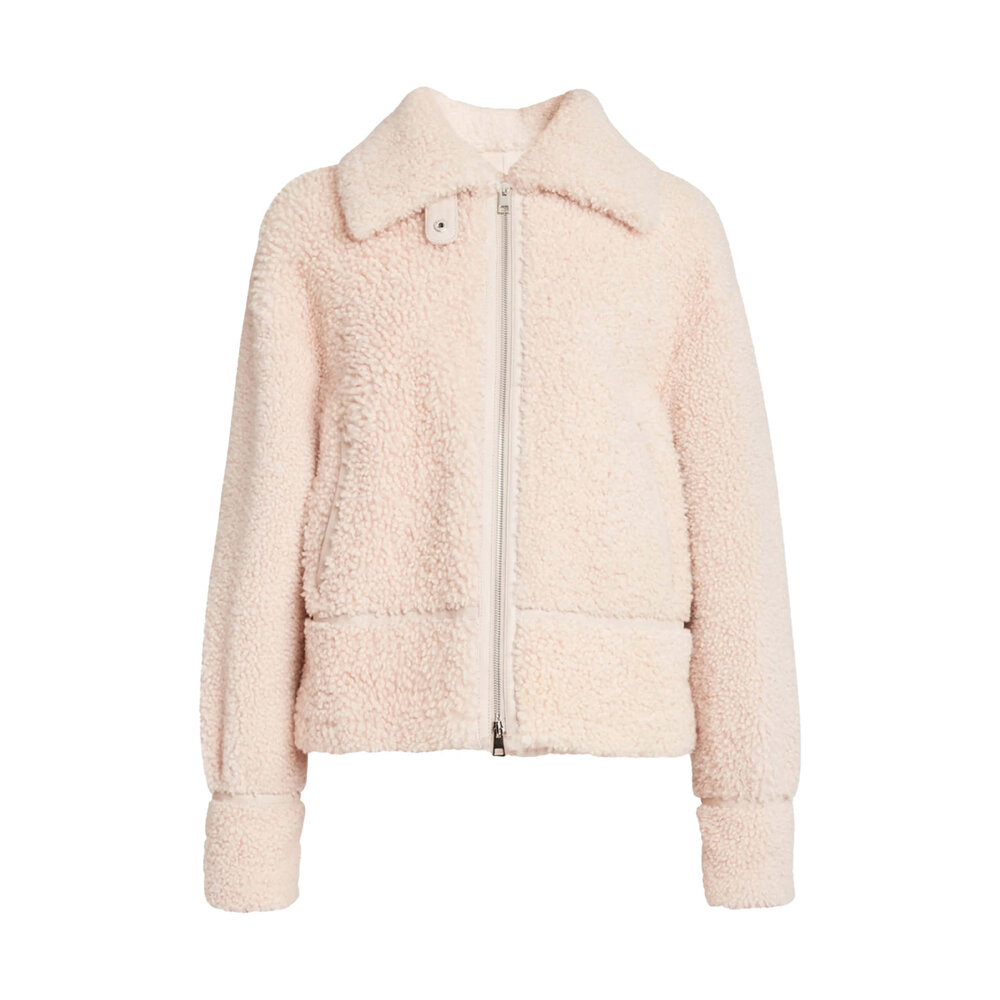 Kiton - Rose Shearling Moto Jacket | Mitchell Stores