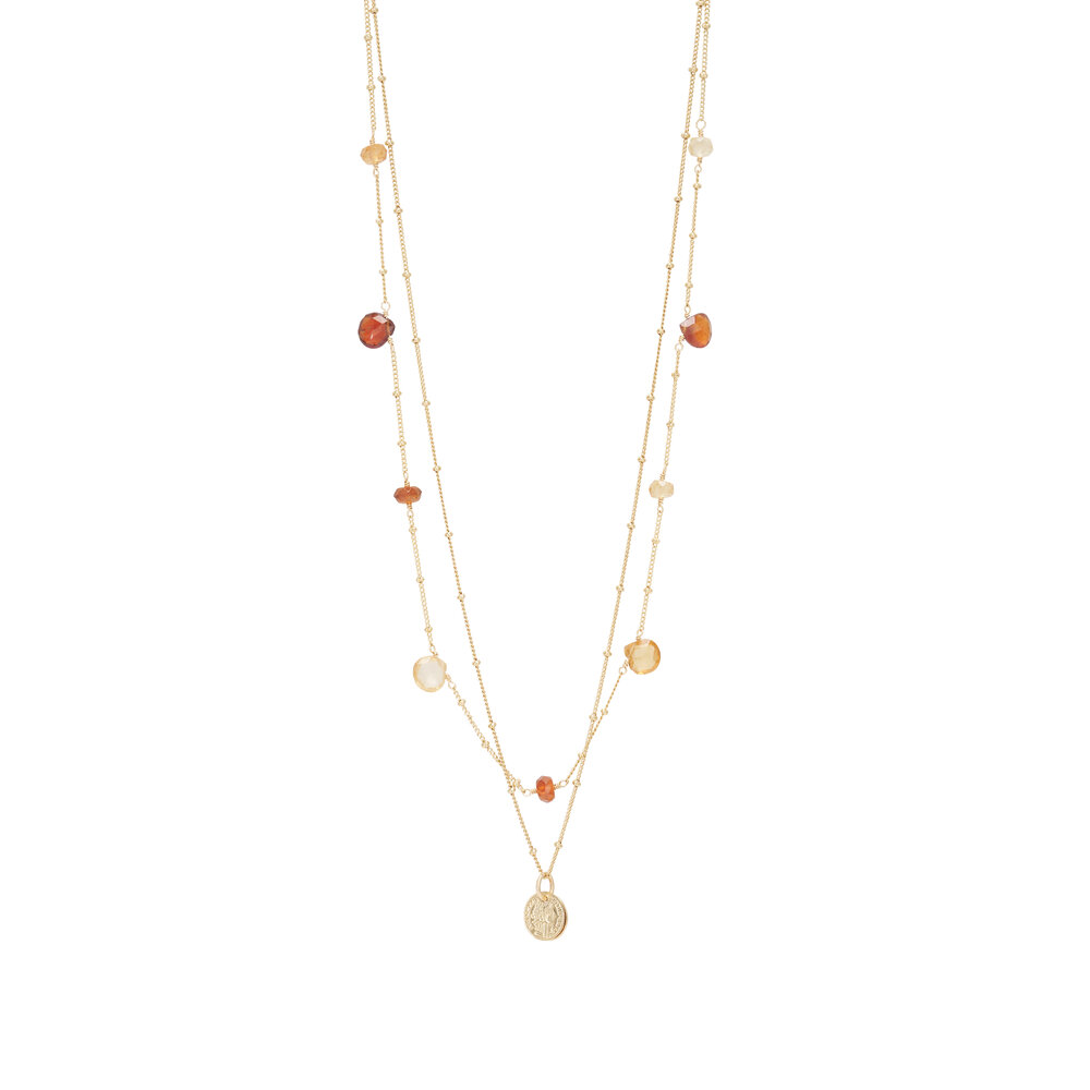 Cristina V. - Delicate Disc Necklace | Mitchell Stores