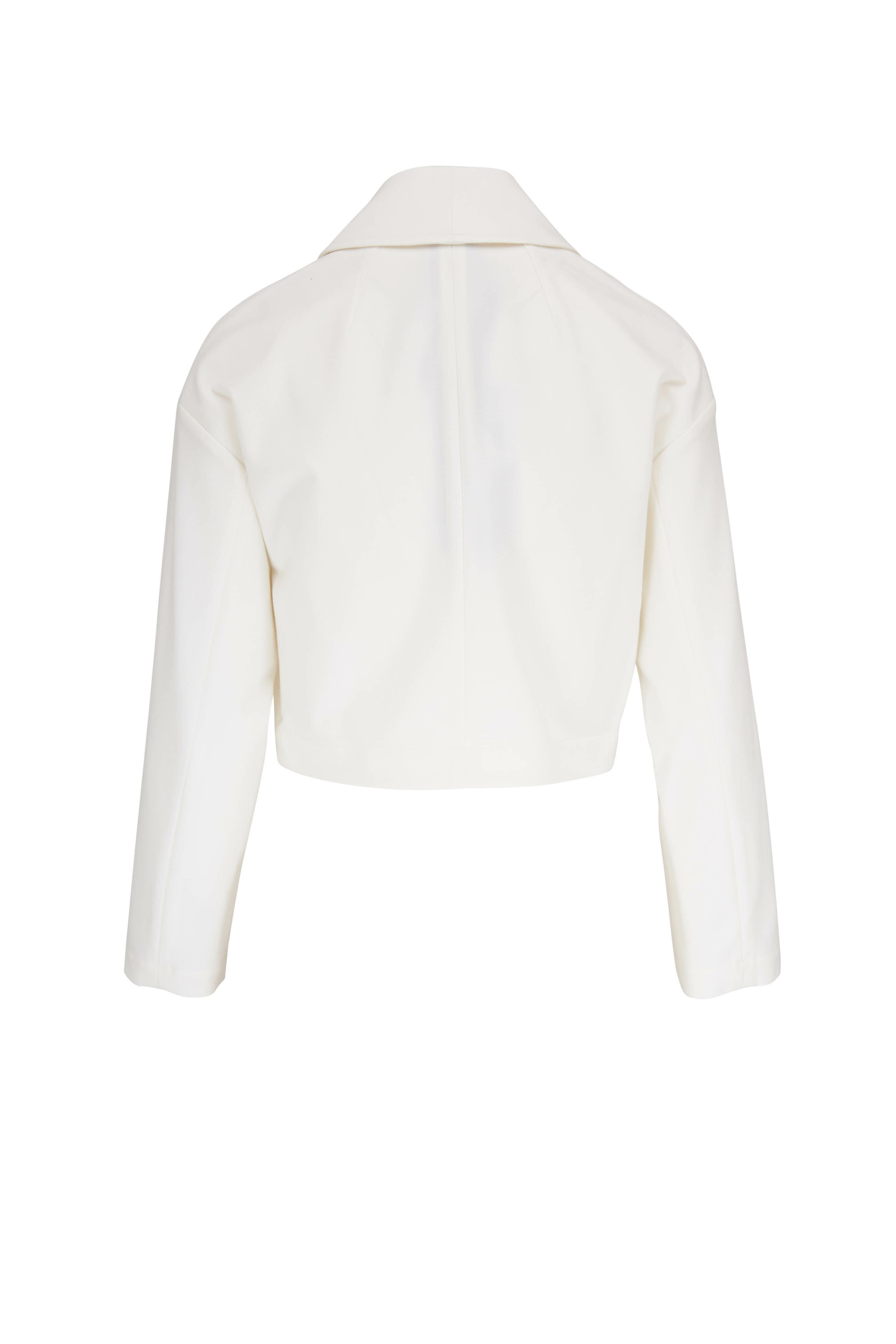 KZ_K Studio - Satellite Cream Darted Jacket | Mitchell Stores