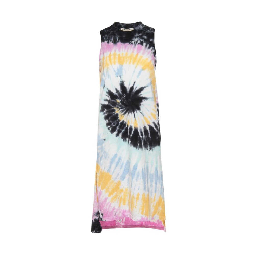 Electric & Rose - Serene Rosa Tie Dye Posey Tank Dress
