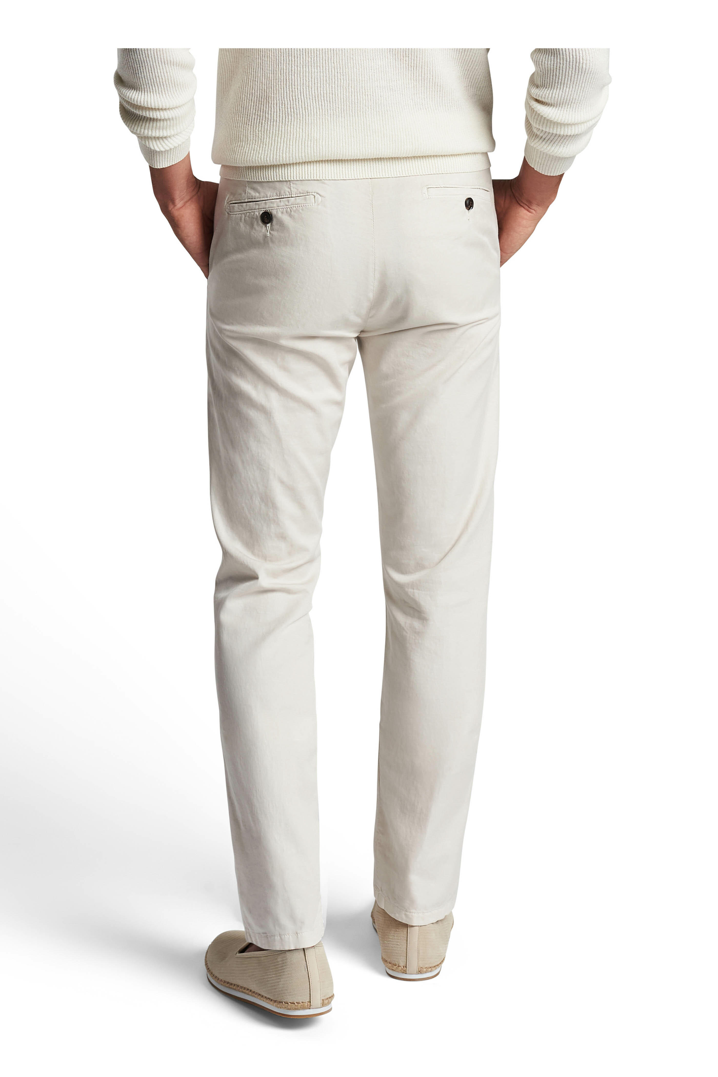 Peter Millar - Somerset Stone Flat Front Pant | Mitchell Stores