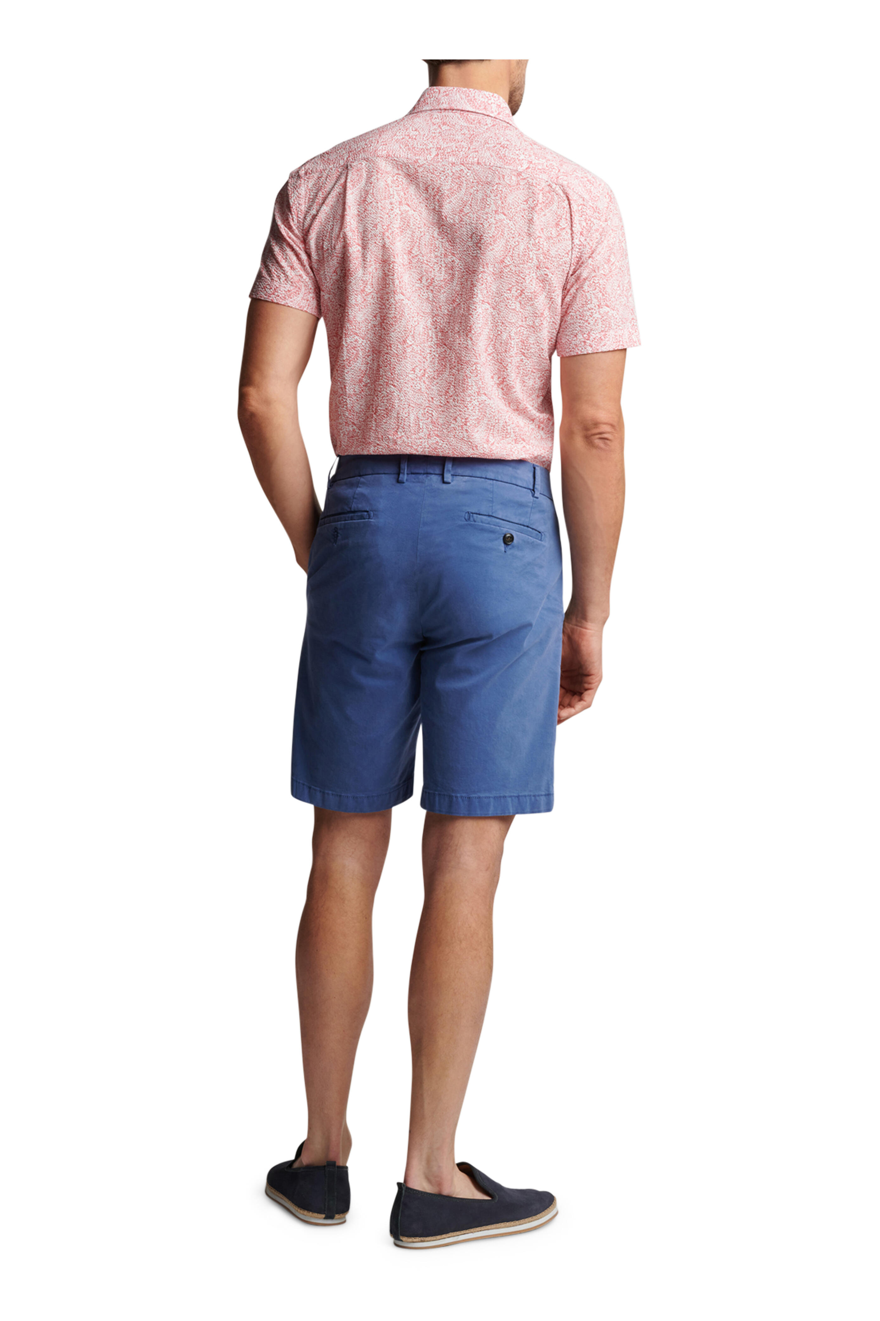 Peter Millar - Concorde Riviera Blue Garment Dyed Shorts