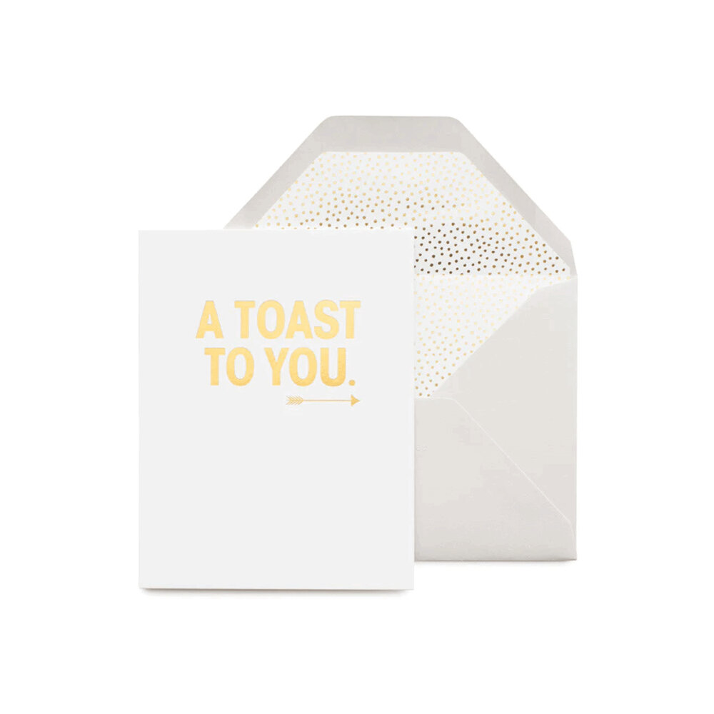 Sugar Paper - A Toast To You Card | Mitchell Stores
