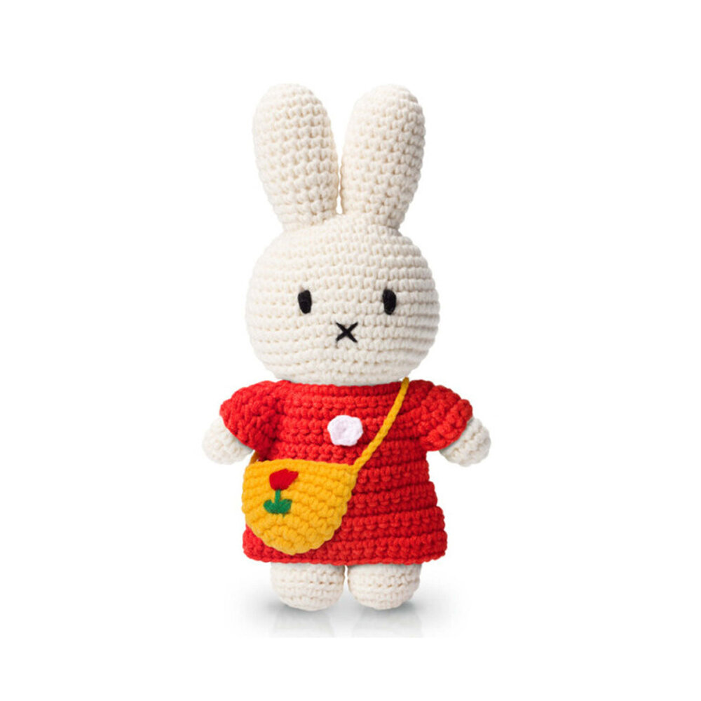 Just Dutch - Miffy and Her Red Dress and Tulip Bag