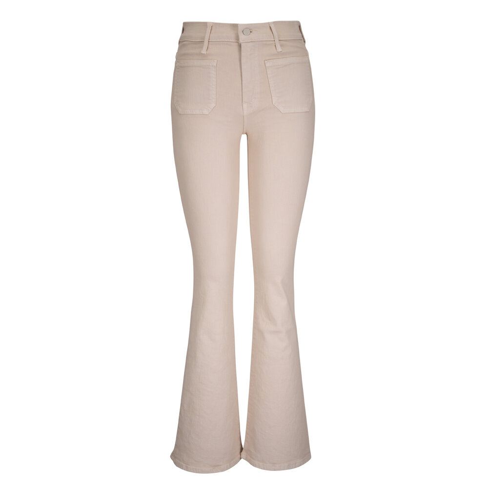 Mother - The Patch Pocket Weekender Wacky Khaki Jean