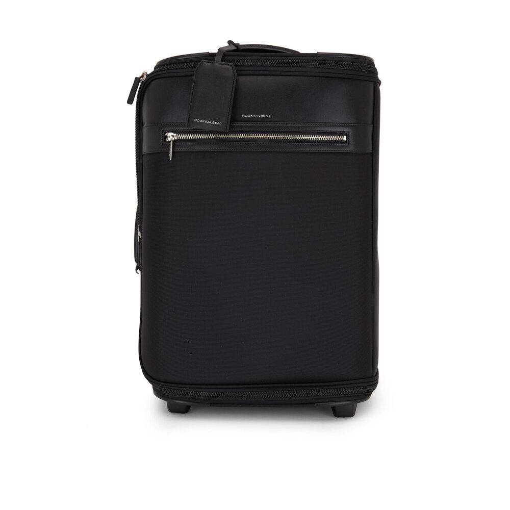 Hook + Albert - Black Carry-On Garment Bag Small Suitcase