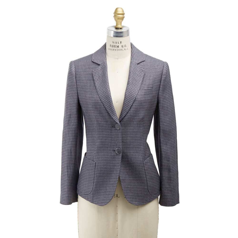 Giorgio Armani - Check Jacket | Mitchell Stores