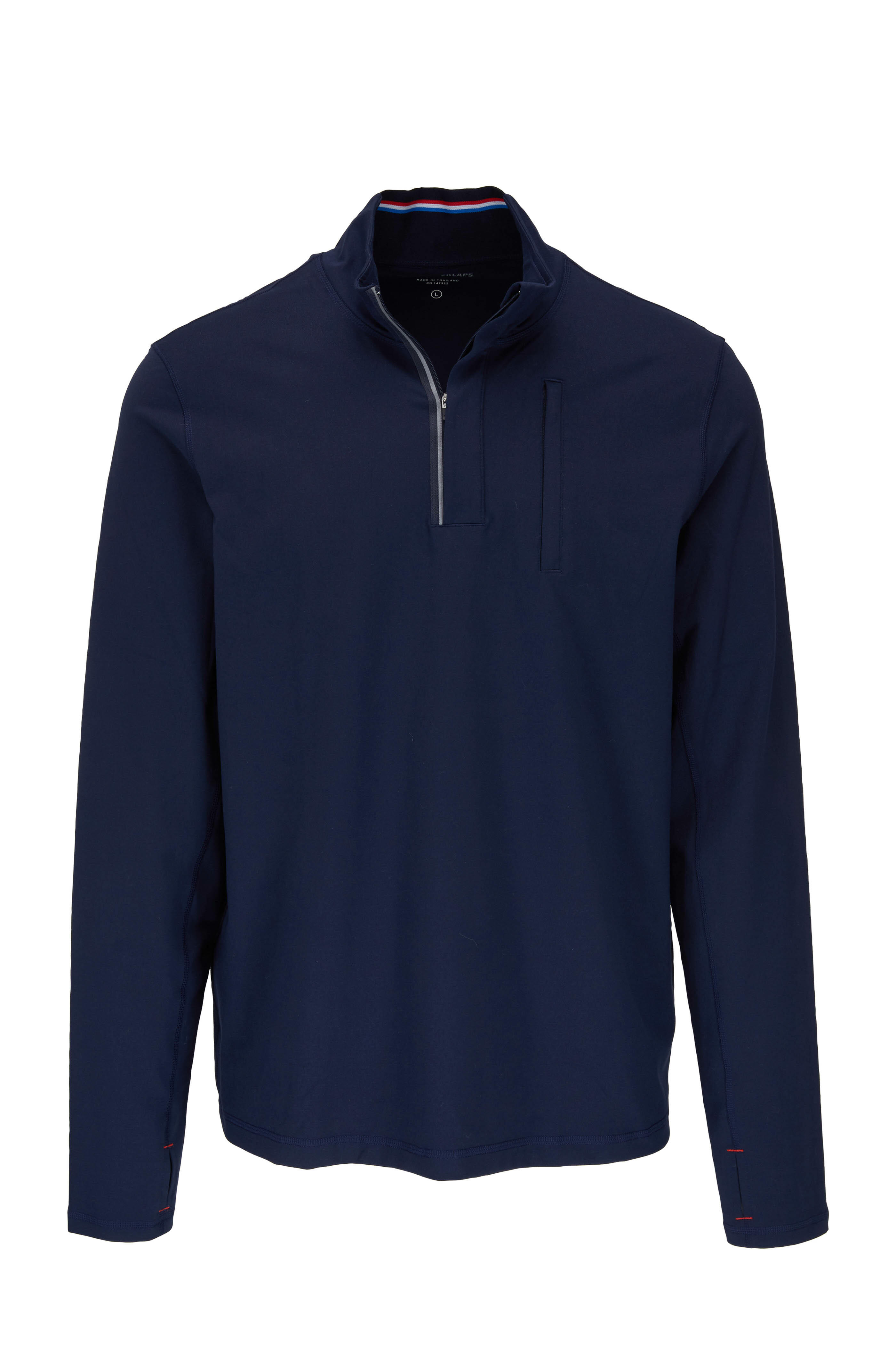 Fourlaps - Venture Navy Quarter Zip Pullover | Mitchell Stores