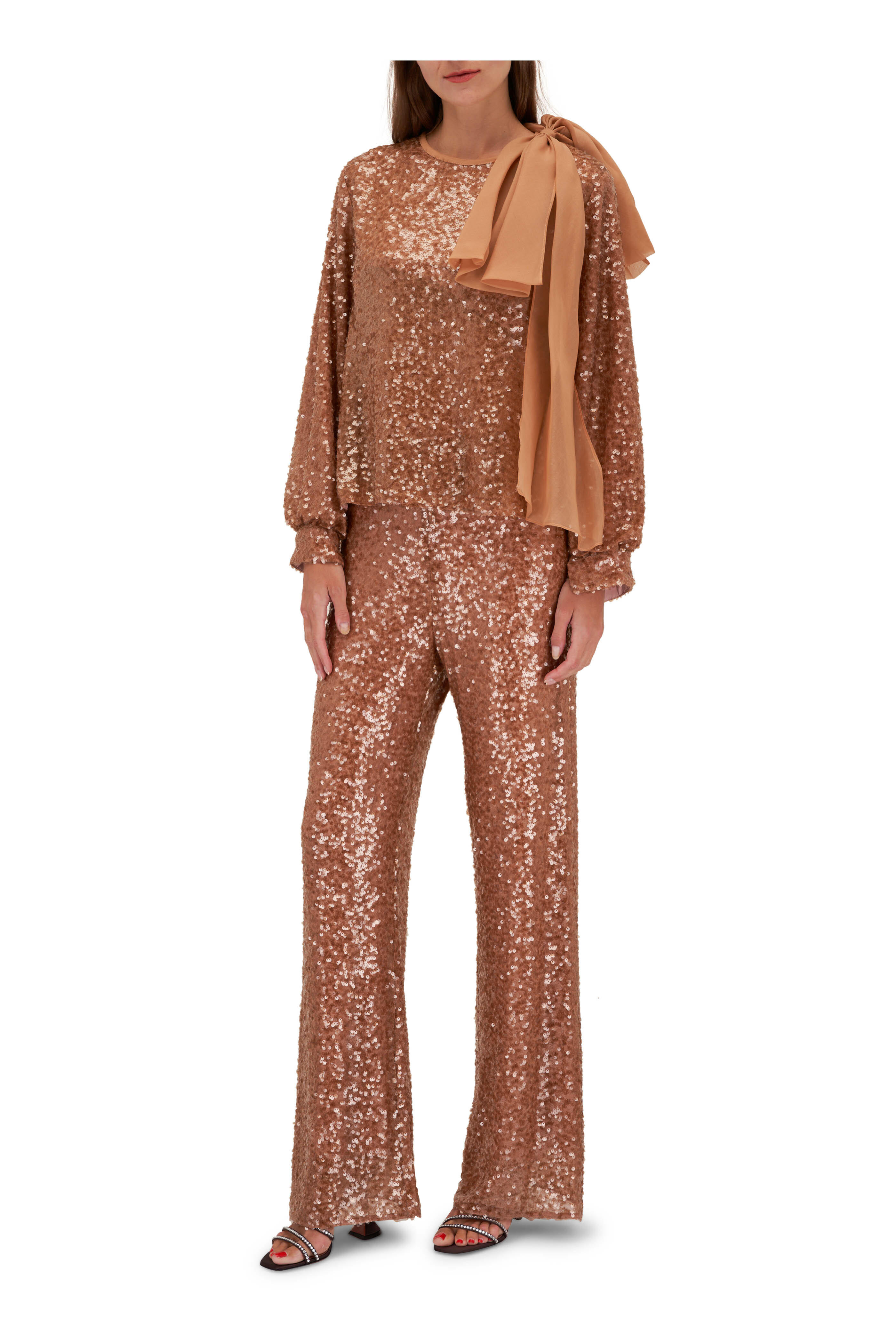Sachin + Babi - Bri Honey Sequin Pant | Mitchell Stores