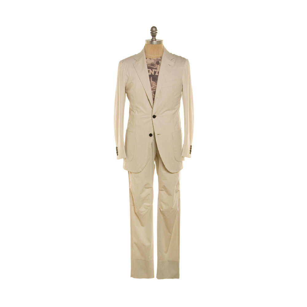 KNT - Cream Tech Fabric Suit | Mitchell Stores