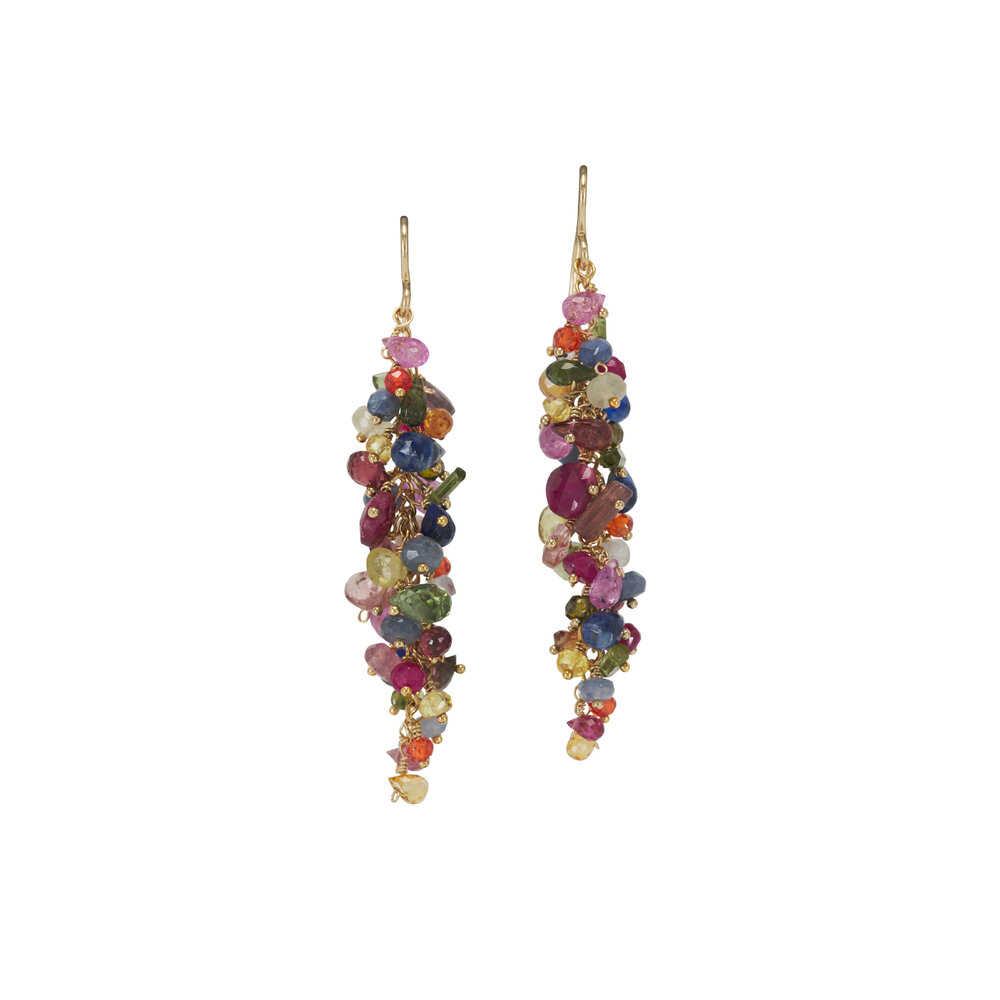 Cristina V. - Multicolor Cascade Earrings | Mitchell Stores