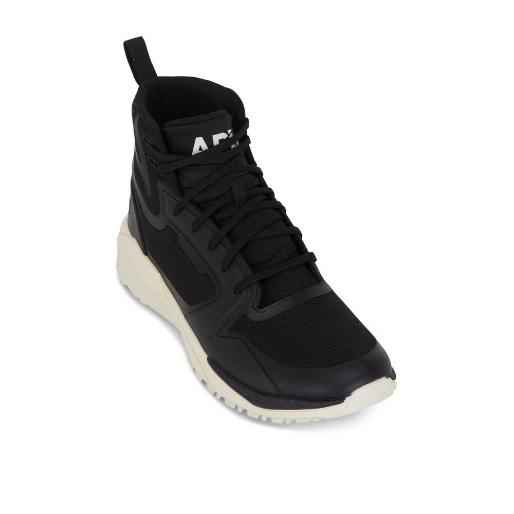 APL Athletic Propulsion Labs - Defender Black TechLoom High-Top Sneaker