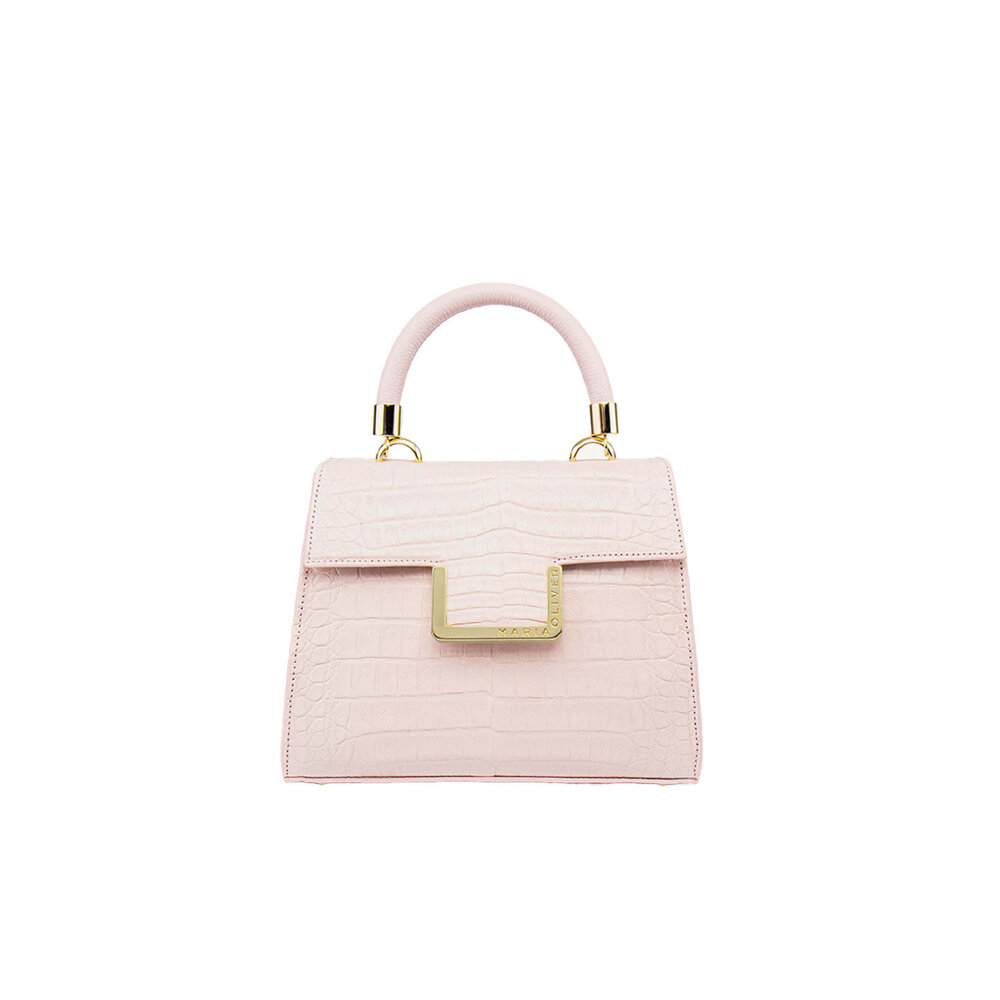 Maria Oliver - Small Michelle Bag in Rose | Mitchell Stores