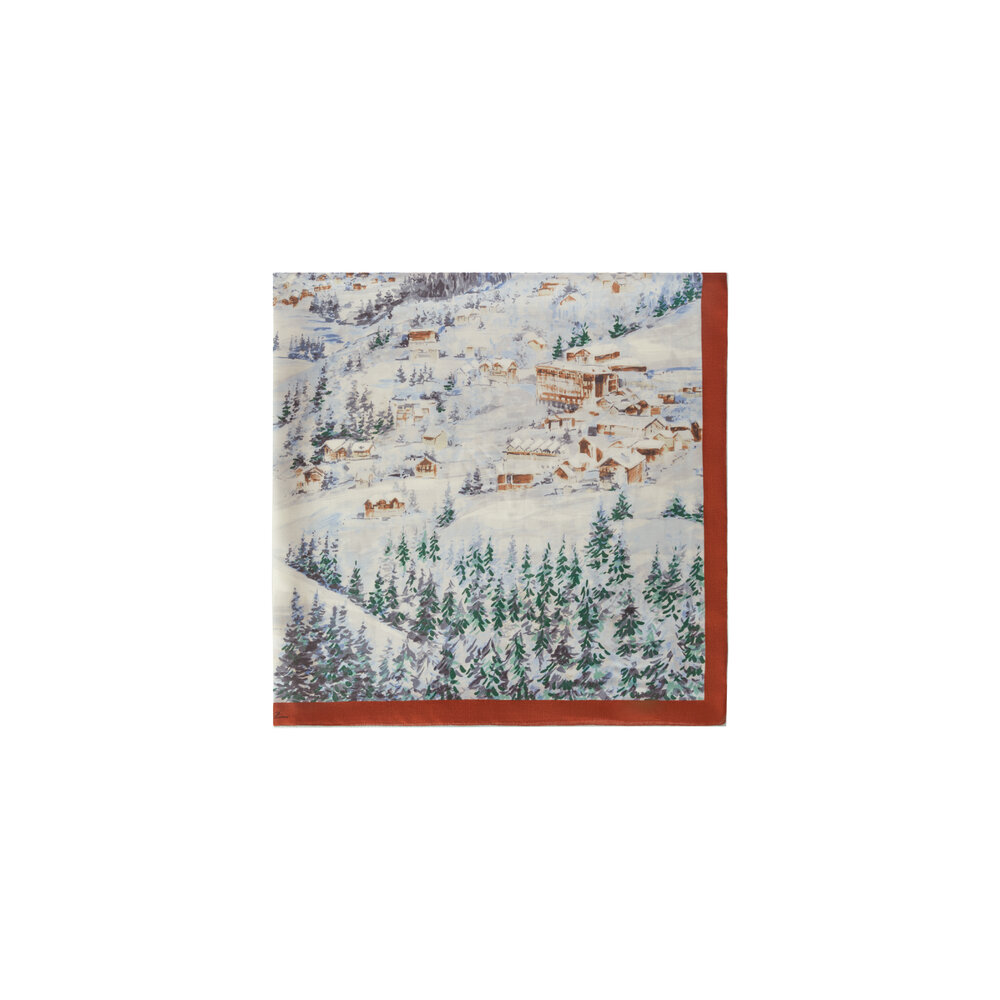 Loro Piana - Carre Alpes Scarf | Mitchell Stores