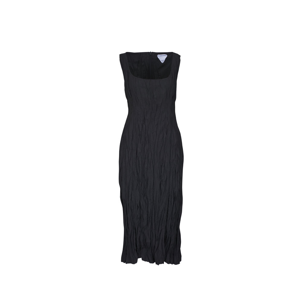 Bottega Veneta - Black Technical Dress | Mitchell Stores