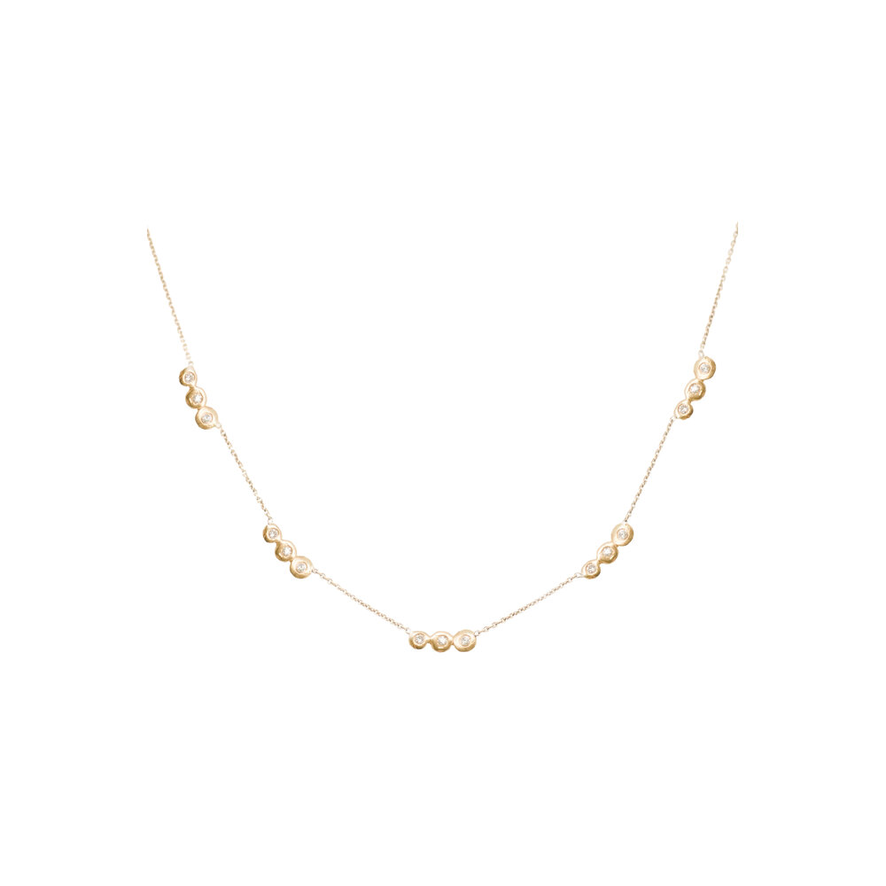 Kali Zoe - 14k Yellow Gold River Rock Chain | Mitchell Stores
