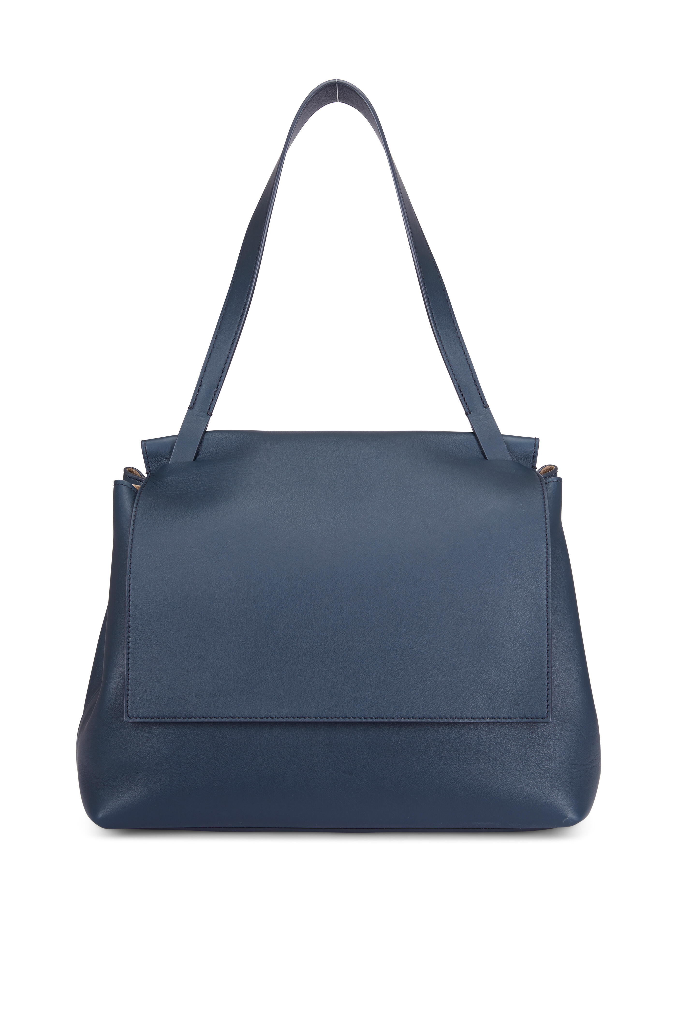 The Row - Teal Sidekick Leather Crossbody | Mitchell Stores