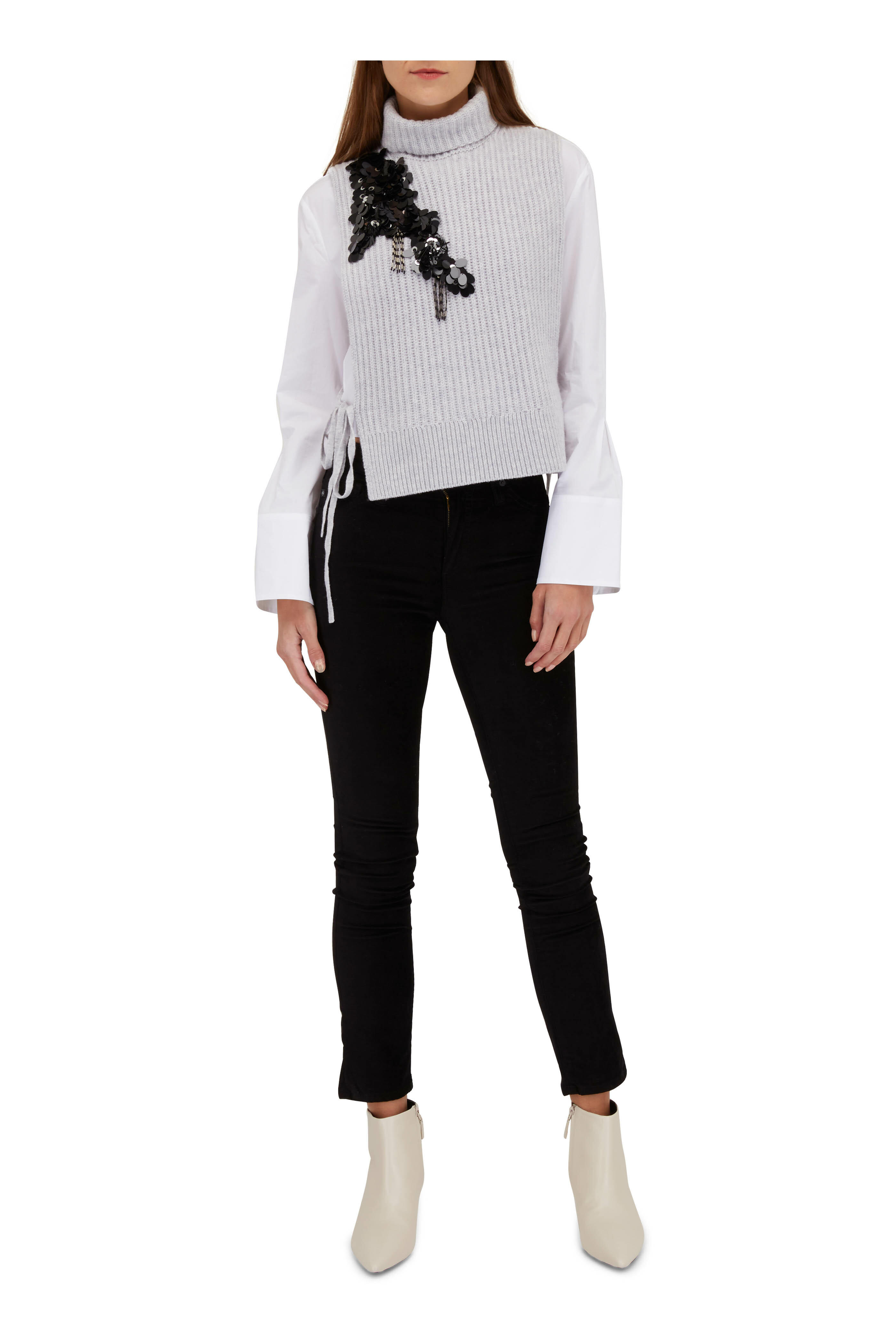 Dorothee Schumacher - Power Pure White Poplin Blouse